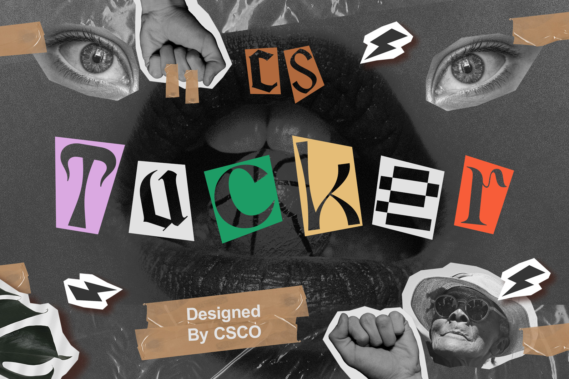 CS Tucker Font: Embrace Funky Eclecticism - Craft Supply Co