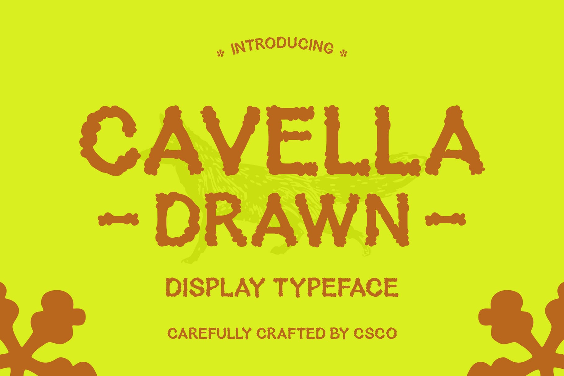 Cavella Drawn Font: Fluid Design Inspired by Smoke - Craft Supply Co