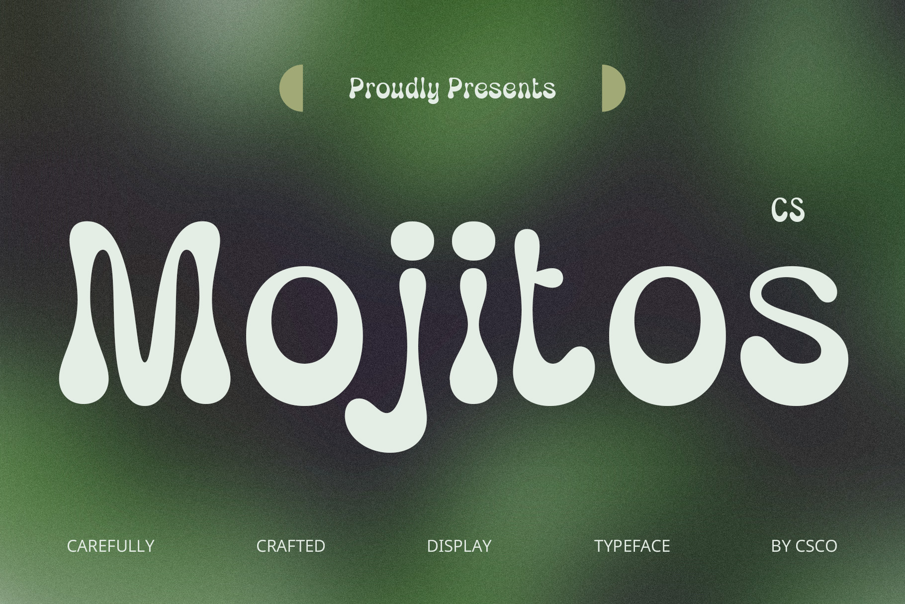 CS Mojitos Font: Retro 70s Display Font with Playful Energy - Craft ...