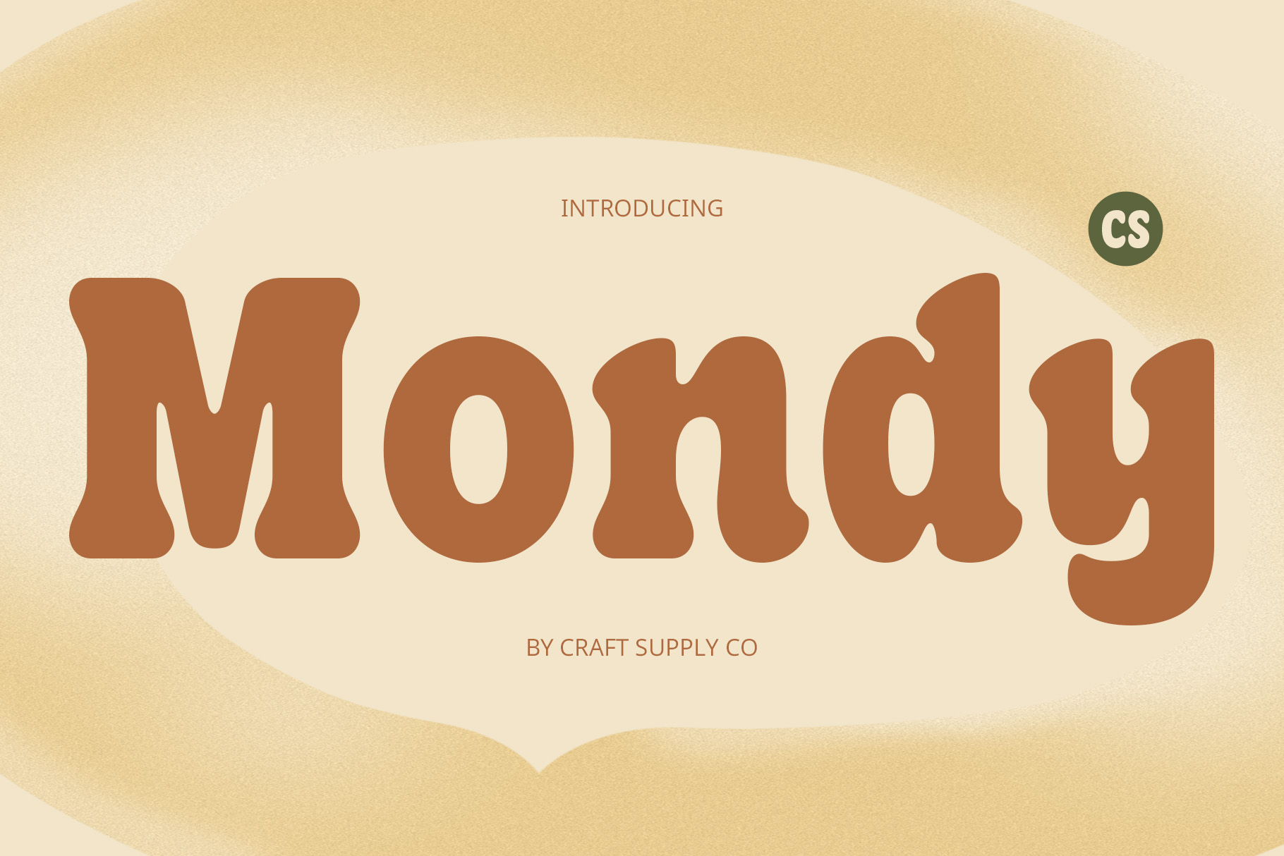 CS Mondy Font: Radiate Cheerful Energy and Nostalgia - Craft Supply Co
