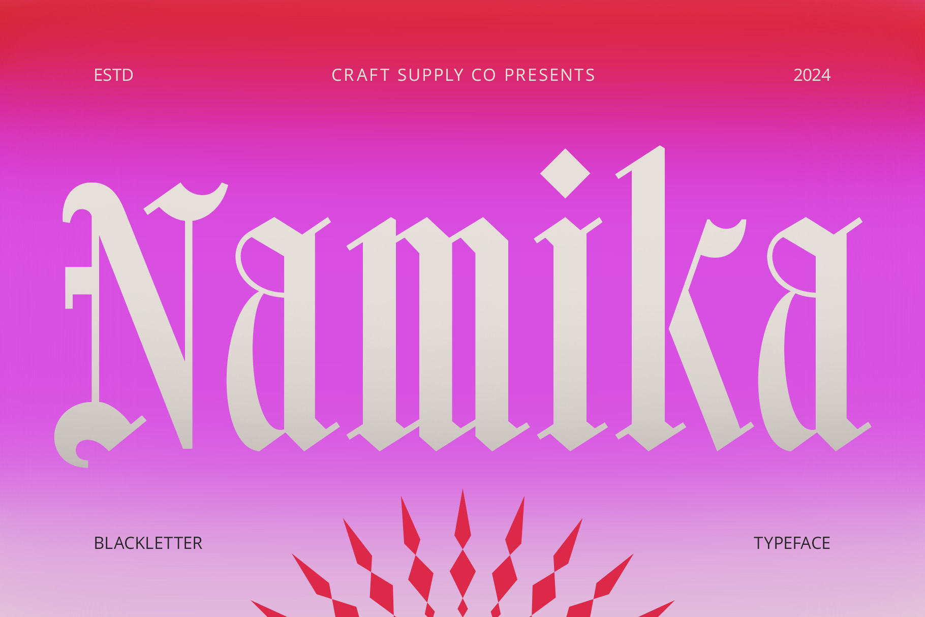 CS Namika Font: A Timeless Tribute to Tradition - Craft Supply Co