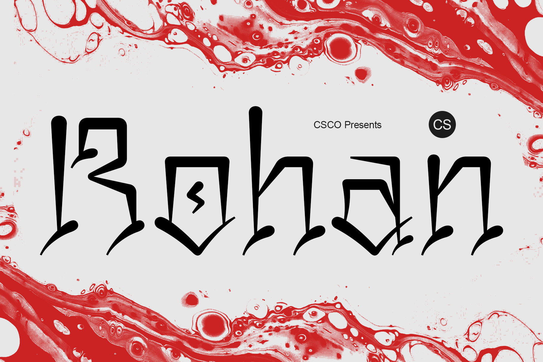 CS Rohan Font: Bold, Expressive, and Full of Urban Character - Craft Supply Co