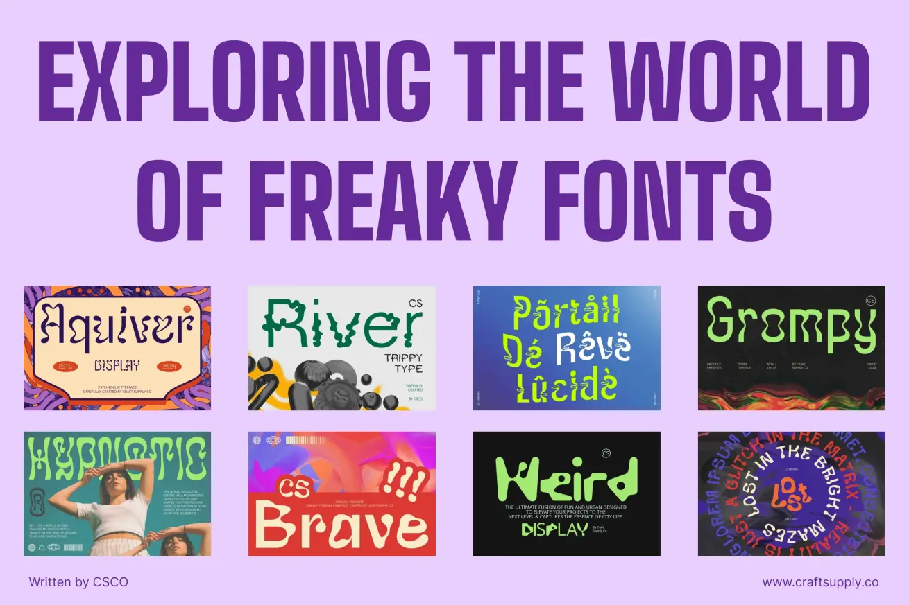 Exploring the World of Freaky Fonts: Add Unique Style Designs