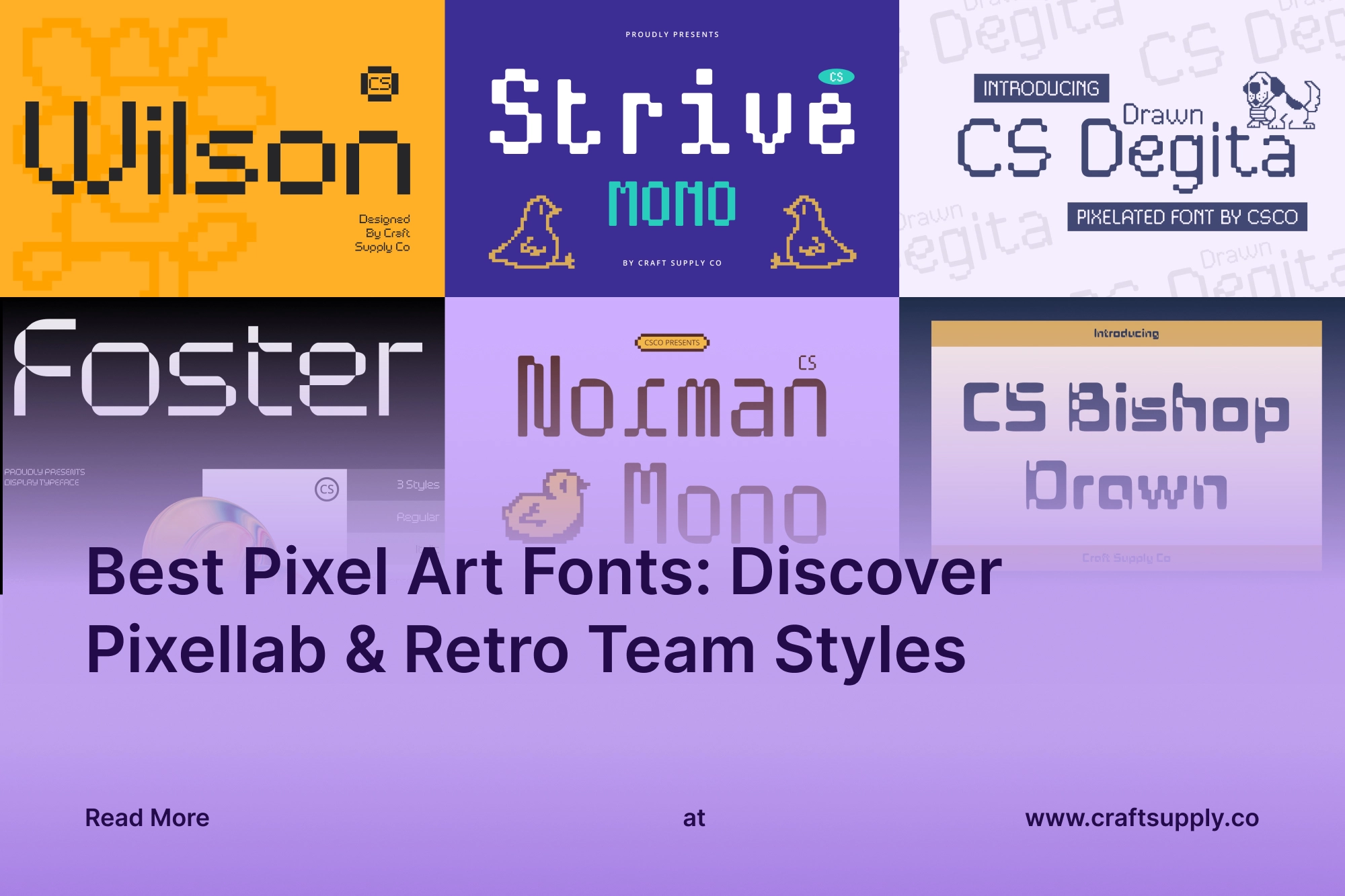 Best Pixel Art Fonts: Discover Pixellab & Retro Team Styles - Craft Supply Co