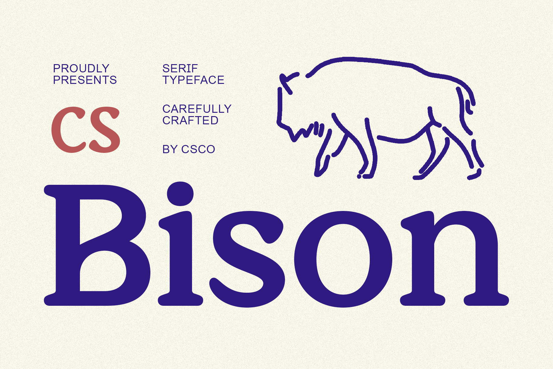 CS Bison Font: A Touch of Nostalgia with a Playful Twist - Craft Supply Co