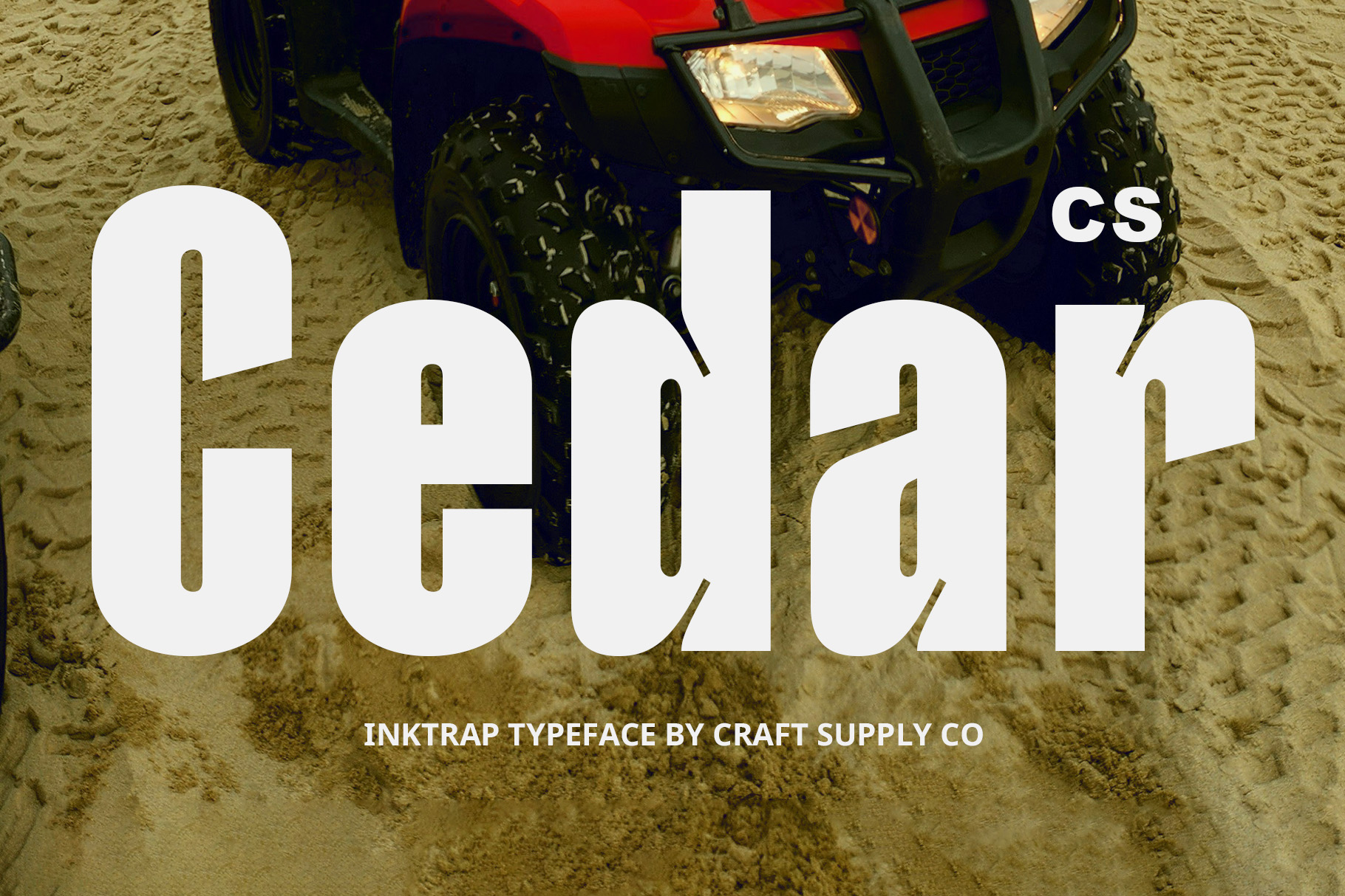CS Cedar Font: Bold, Sharp, and Readable - Craft Supply Co