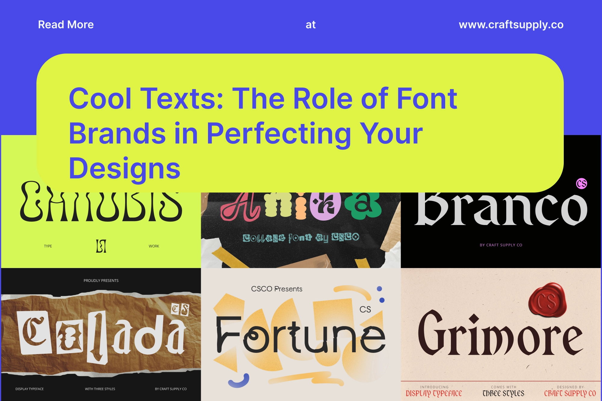 Cool Texts: The Role of Font Brands in Perfecting Your Designs - Craft ...