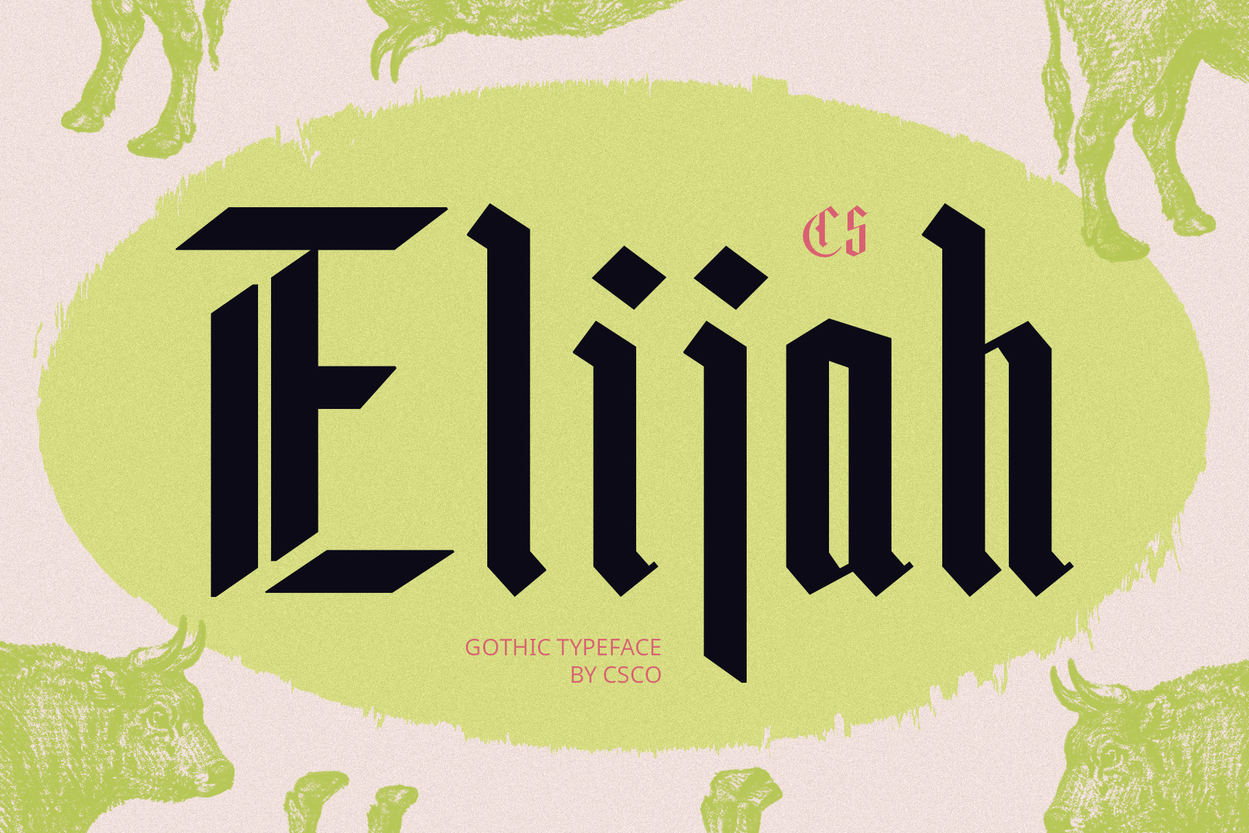 CS Elijah Font: Where Tradition Meets Modernity - Craft Supply Co