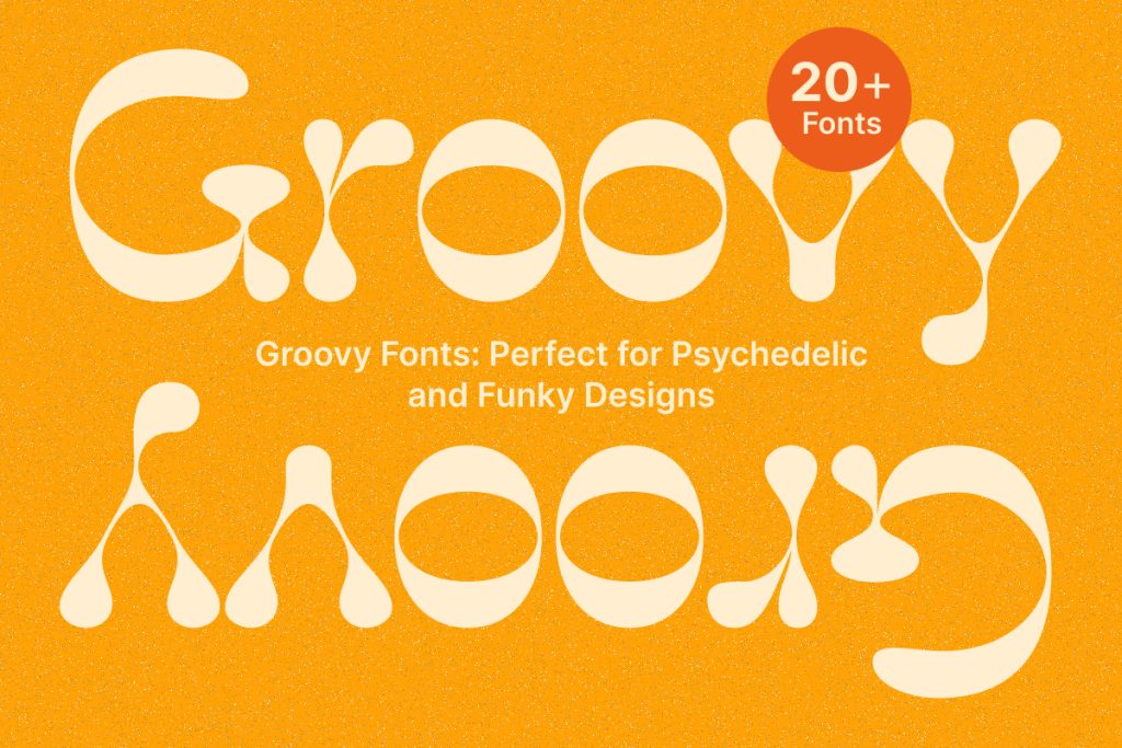 Groovy Fonts: Perfect for Psychedelic and Funky Designs - Craft Supply Co