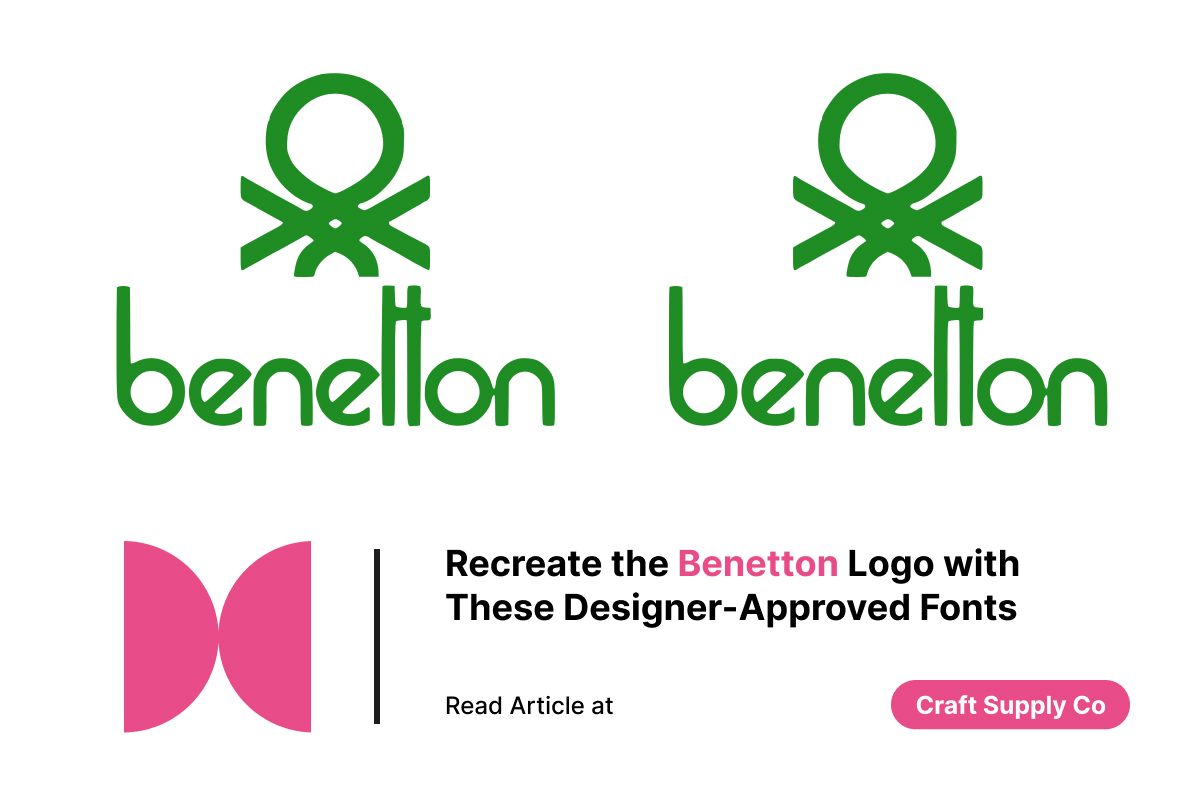 Recreate the Benetton Logo with These Designer-Approved Fonts - Craft ...