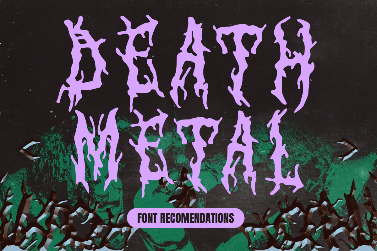 Top Death Metal Fonts and Generators for Band Logos and Merch