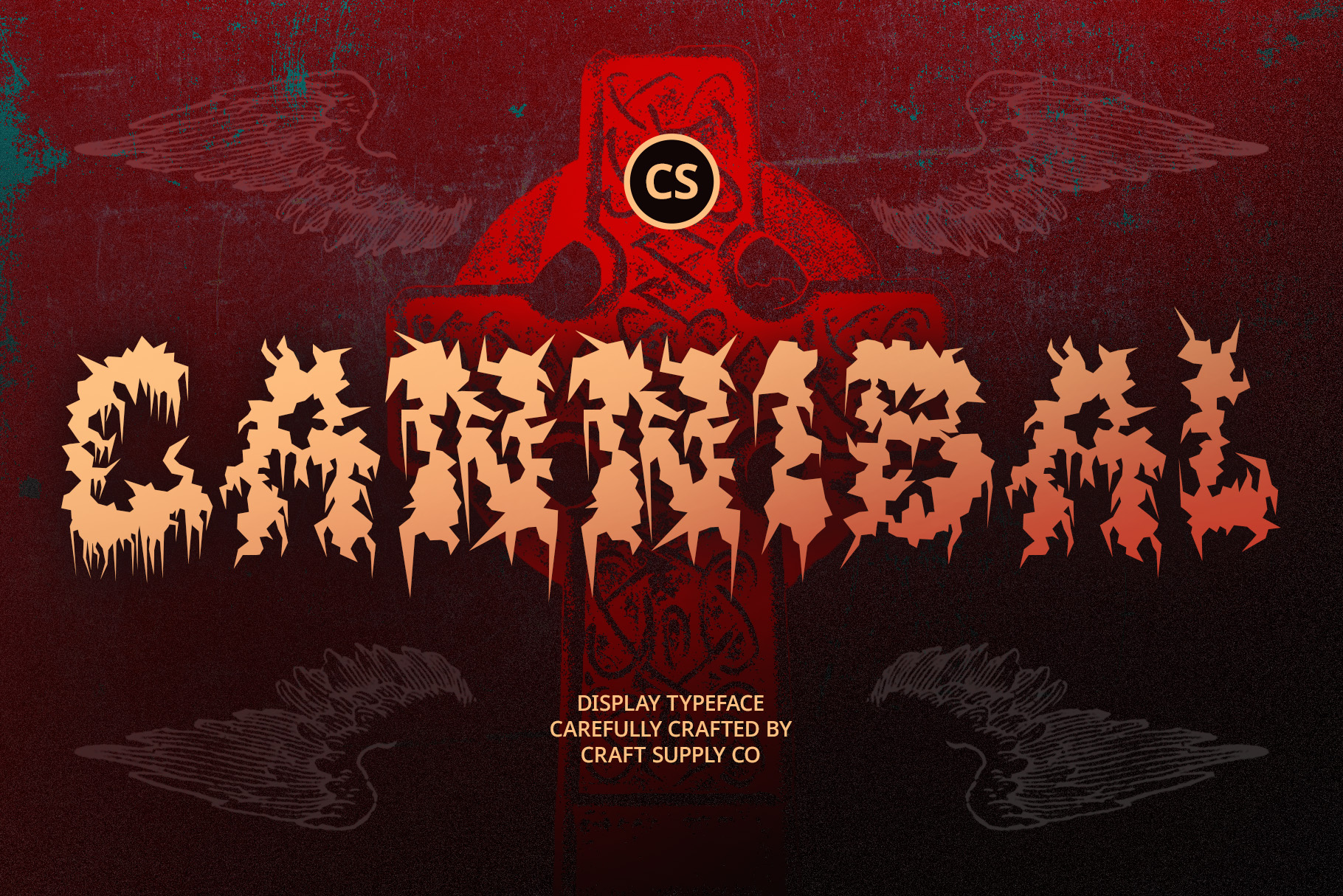CS Cannibal Font: Raw, Chaotic, and Uncompromising - Craft Supply Co