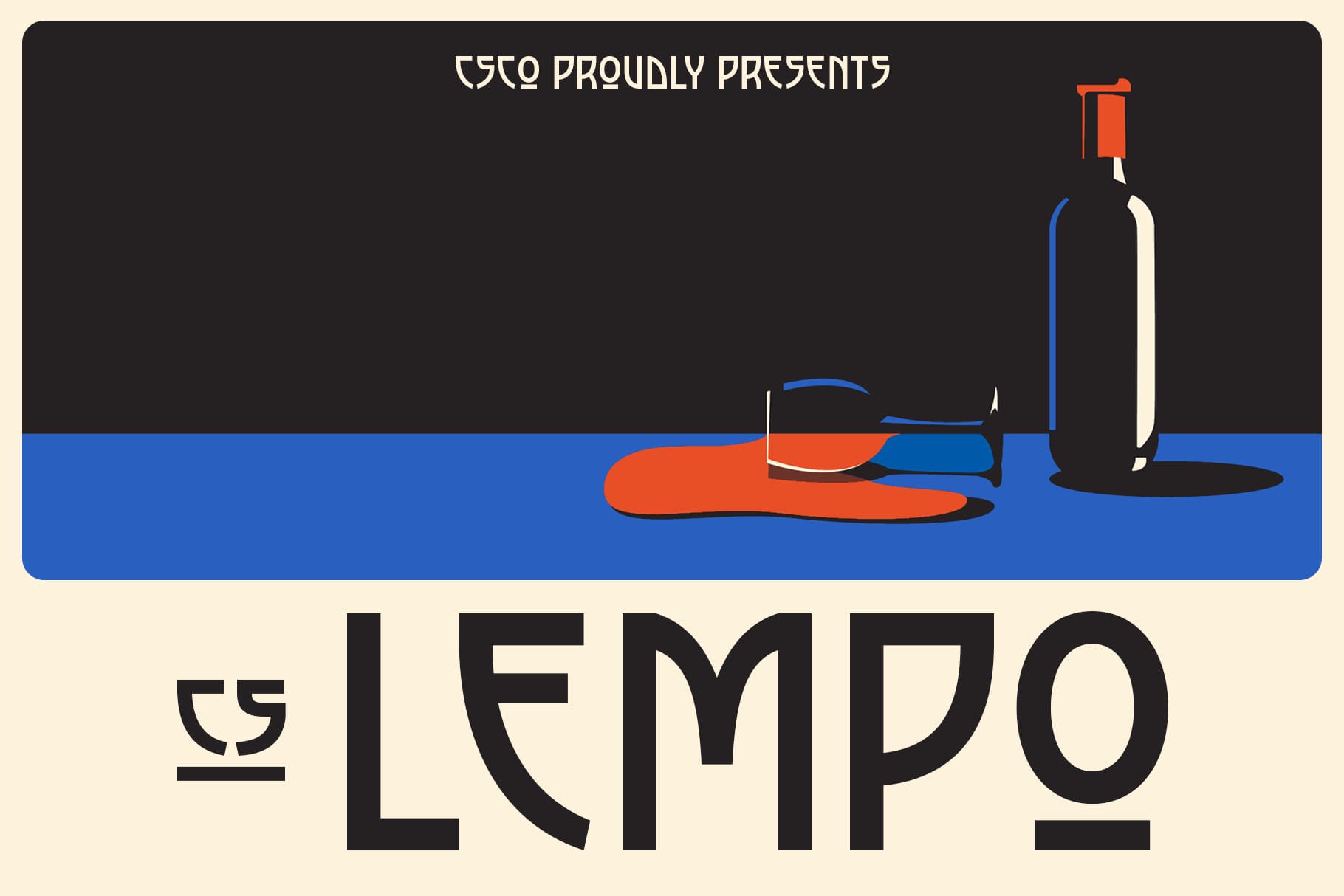 CS Lempo Font: Elegance Meets Geometric Style - Craft Supply Co