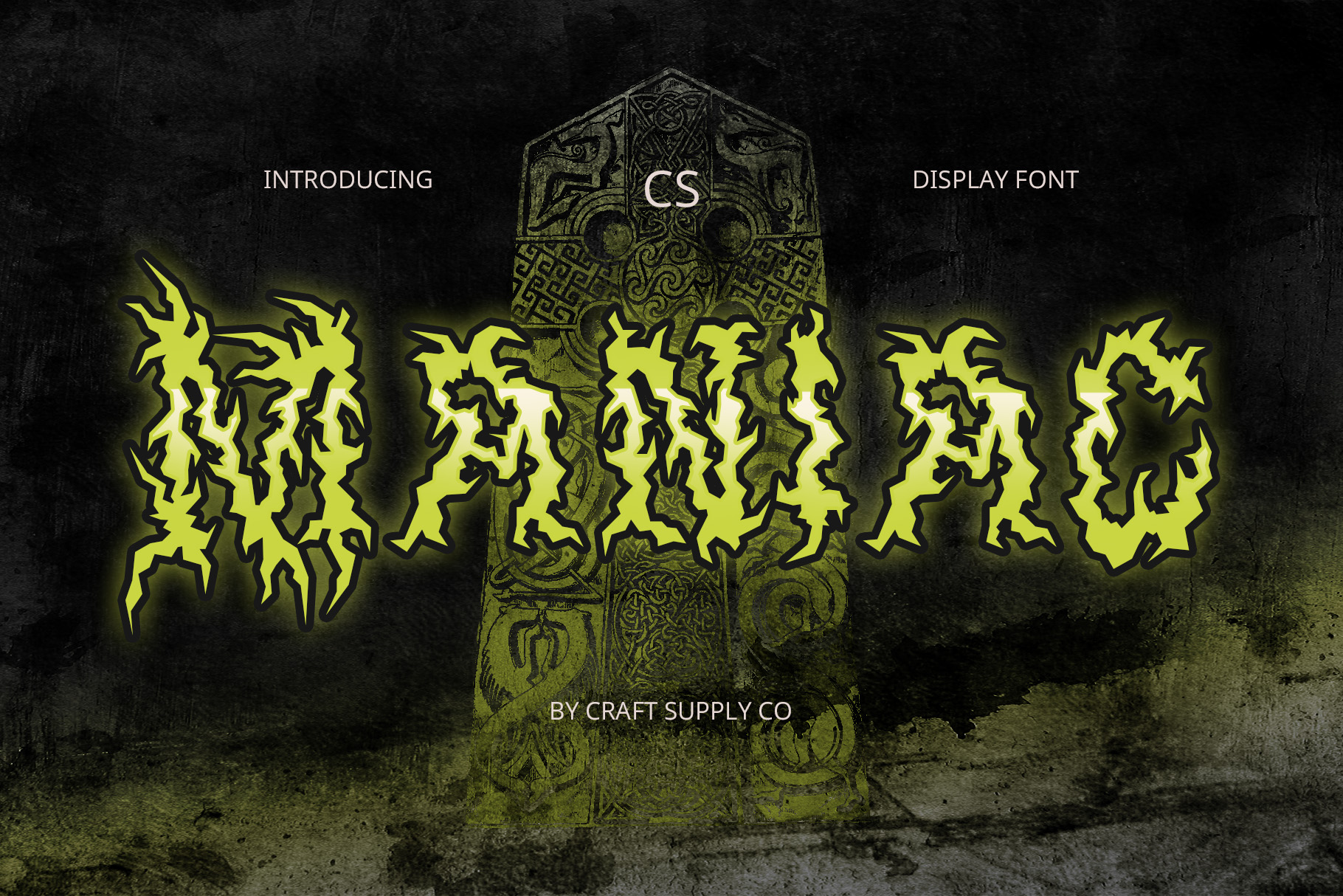 CS Maniac Font: Unleash the Chaos - Craft Supply Co