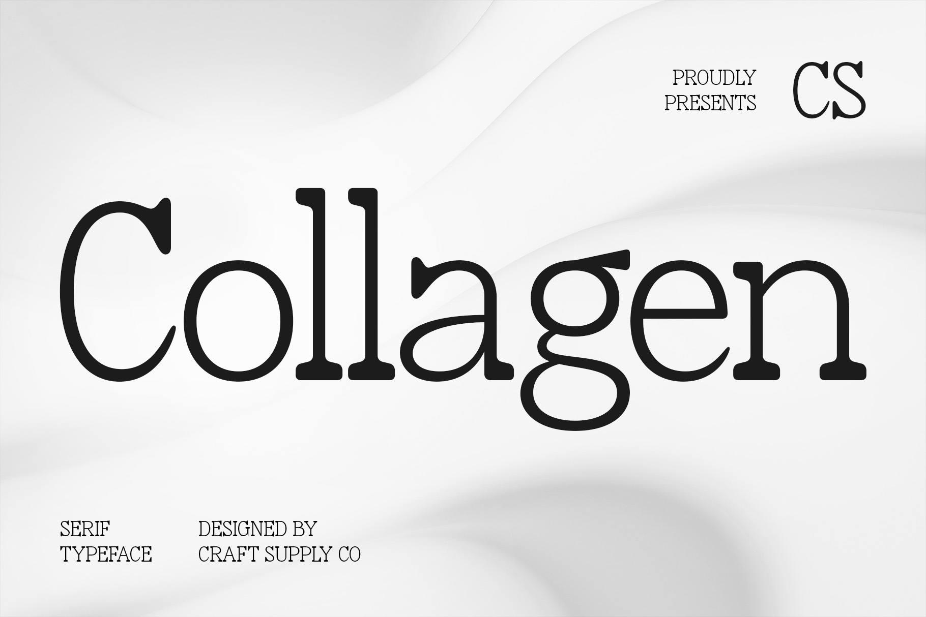 CS Collagen Font: A Modern Serif Font with Timeless Elegance - Craft ...