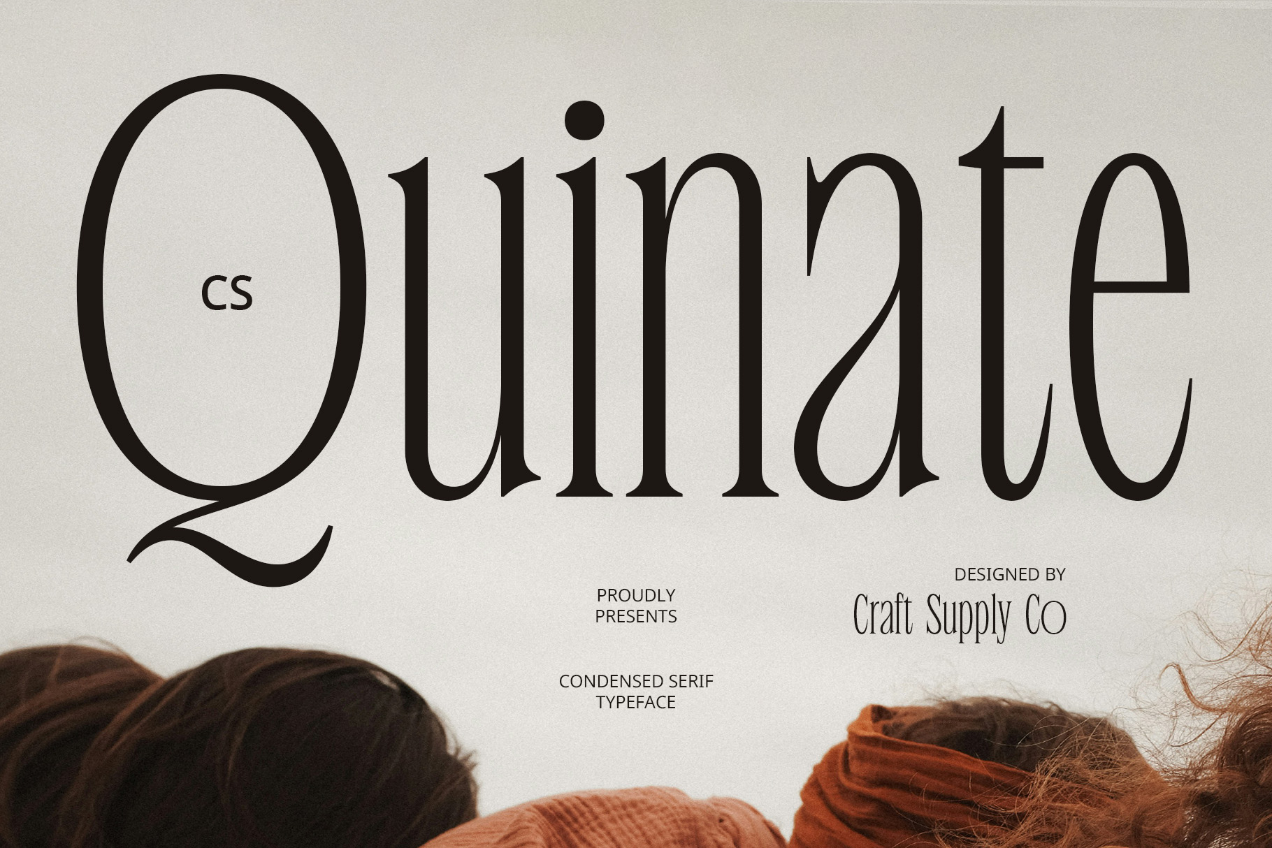 CS Quinate Font: Sleek Elegance in a Refined Form - Craft Supply Co
