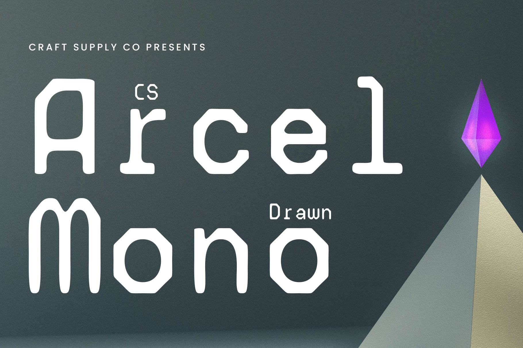 CS Arcel Mono Drawn: Tech Meets Texture - Craft Supply Co
