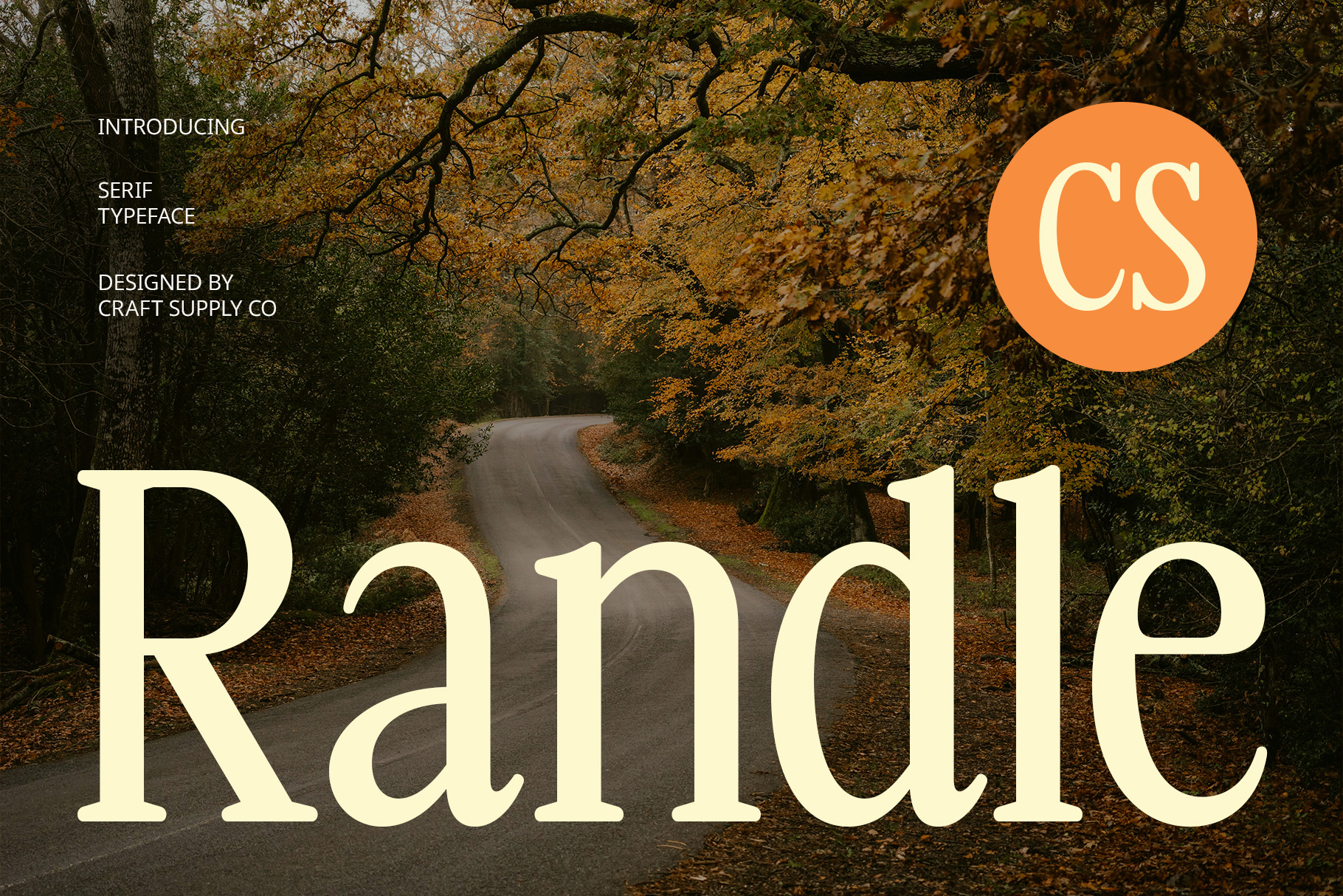 CS Randle Font: Refined Classic Meets Contemporary Design - Craft Supply Co