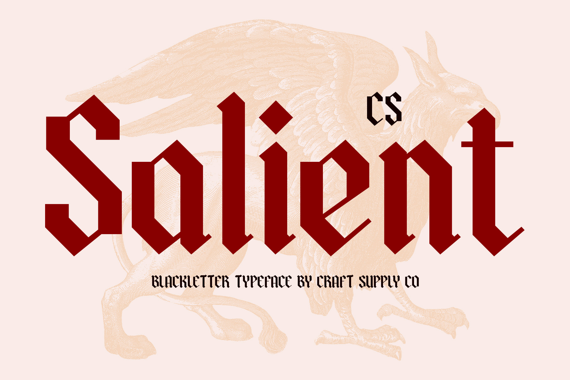 CS Salient Font: Where Tradition Meets Modern Boldness - Craft Supply Co