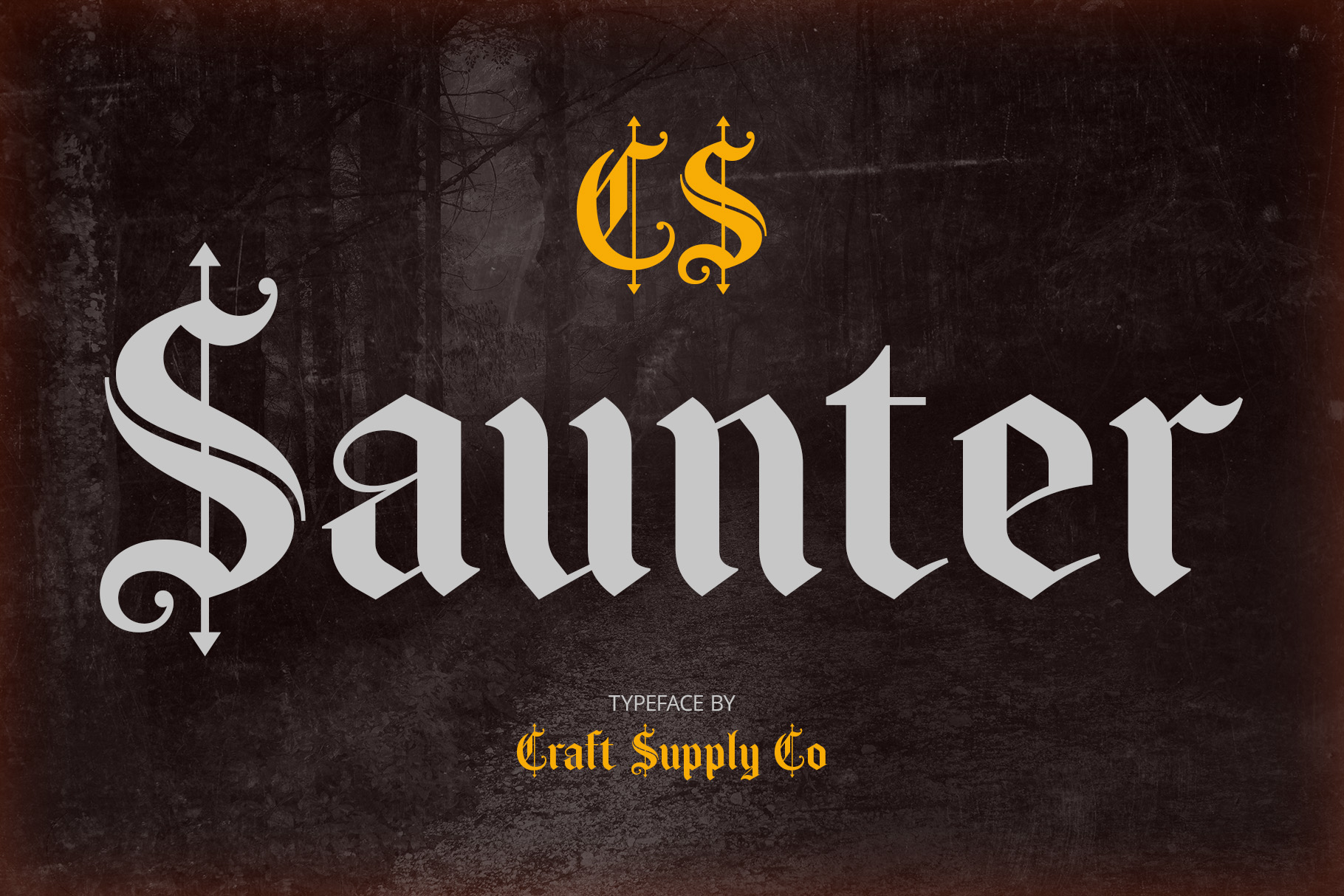 CS Saunter Font: A Majestic Blend of History and Mystique - Craft Supply Co