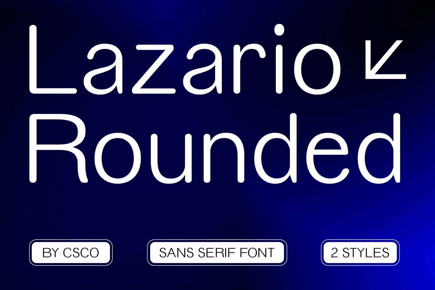 Lazario Rounded Font: Clean Geometry with a Friendly Touch - Craft ...