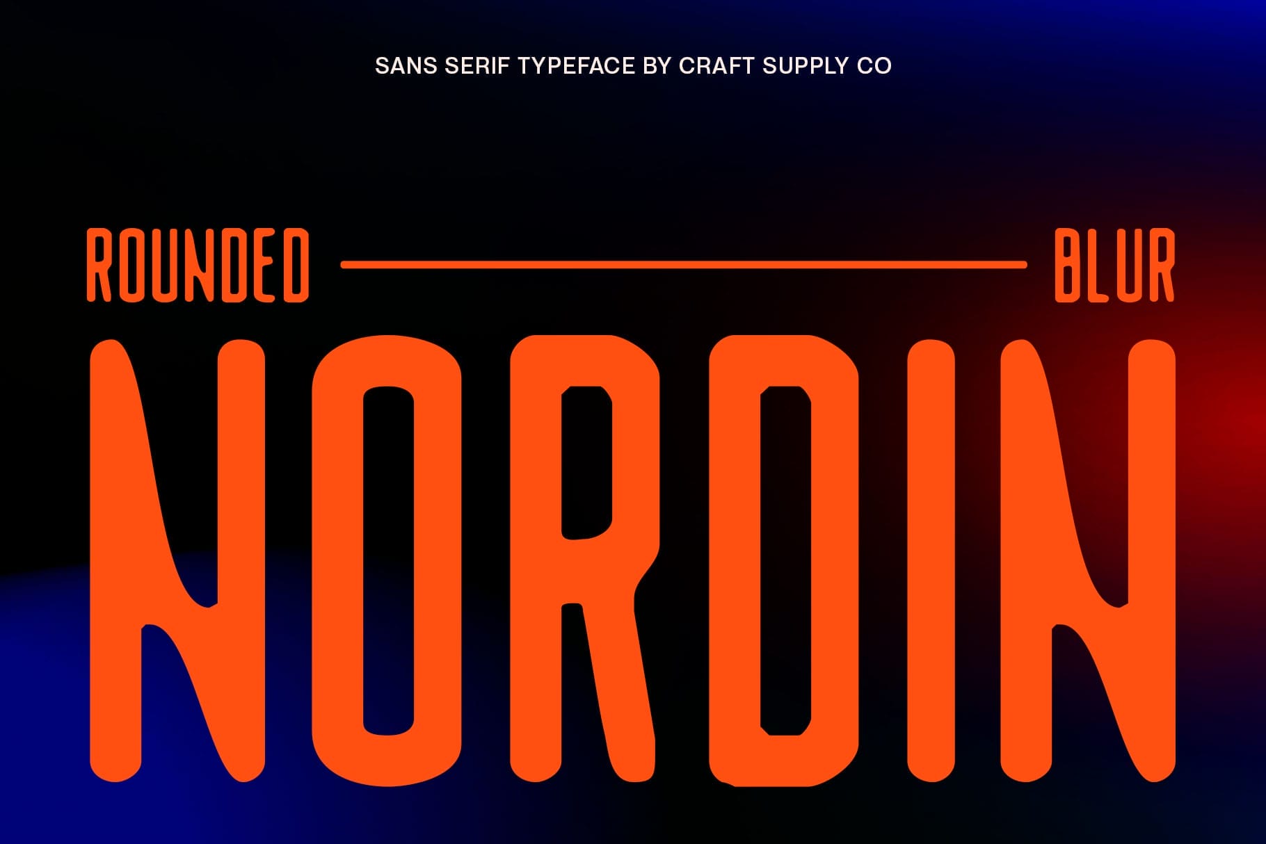 Nordin Rounded Blur: Futuristic Softness with a Friendly Edge - Craft ...