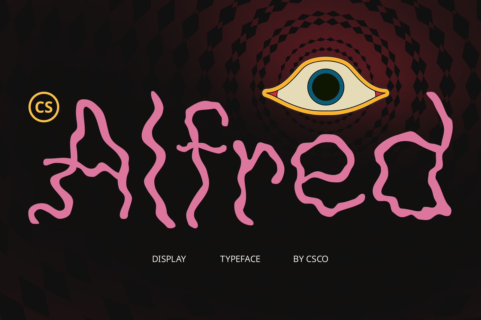 CS Alfred Font: Etchy Display Font with Funky, Playful Energy - Craft ...
