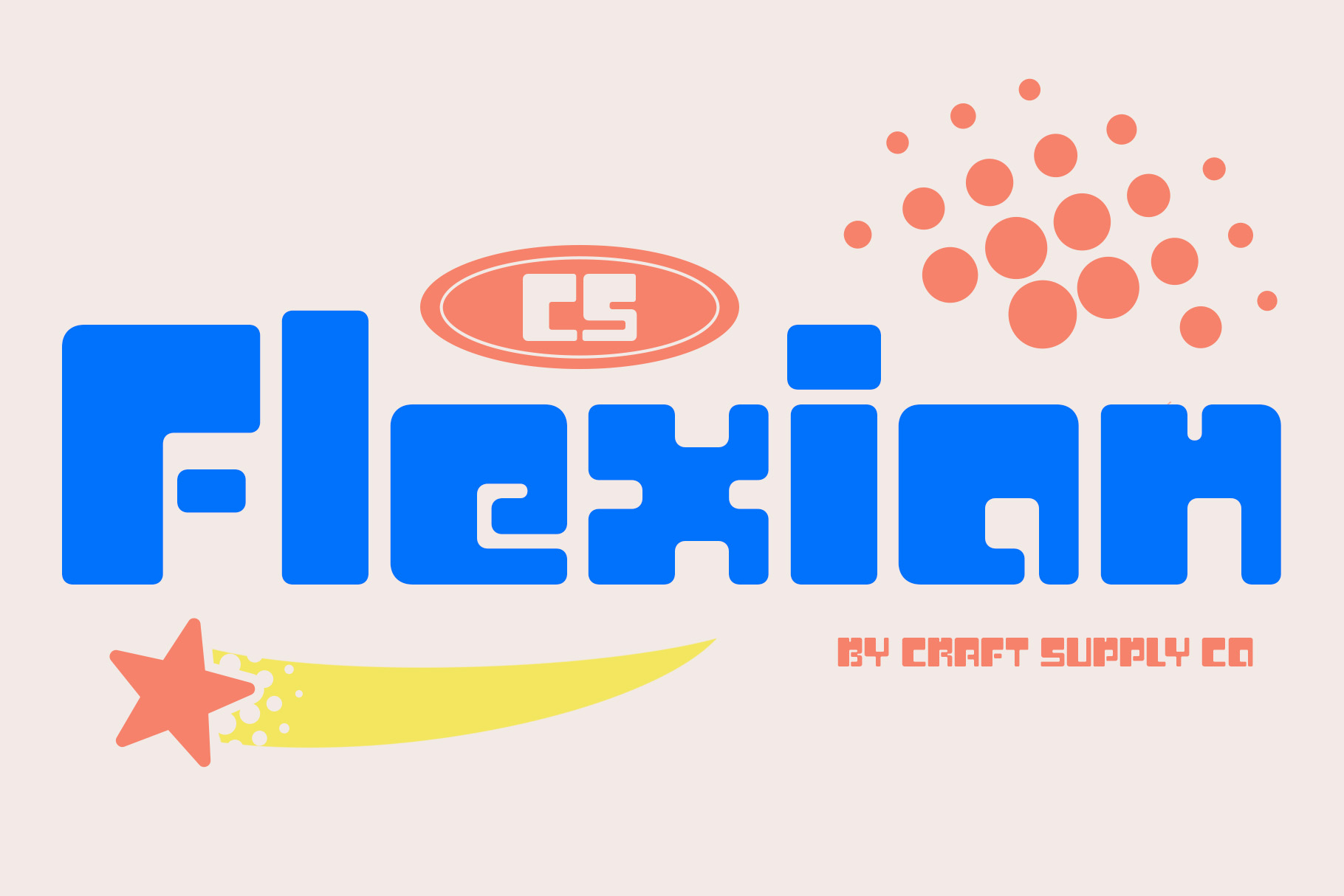 CS Flexion Font: Playful Energy with Retro-Futuristic Flair - Craft ...