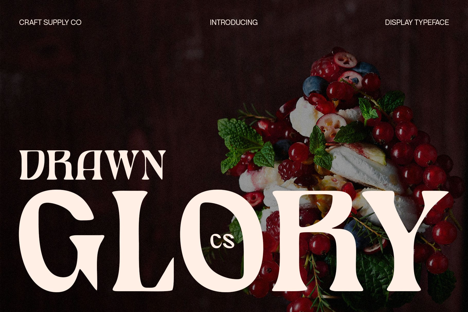 CS Glory Drawn: Timeless Serif Structure with a Nostalgic Appeal - Craft Supply Co