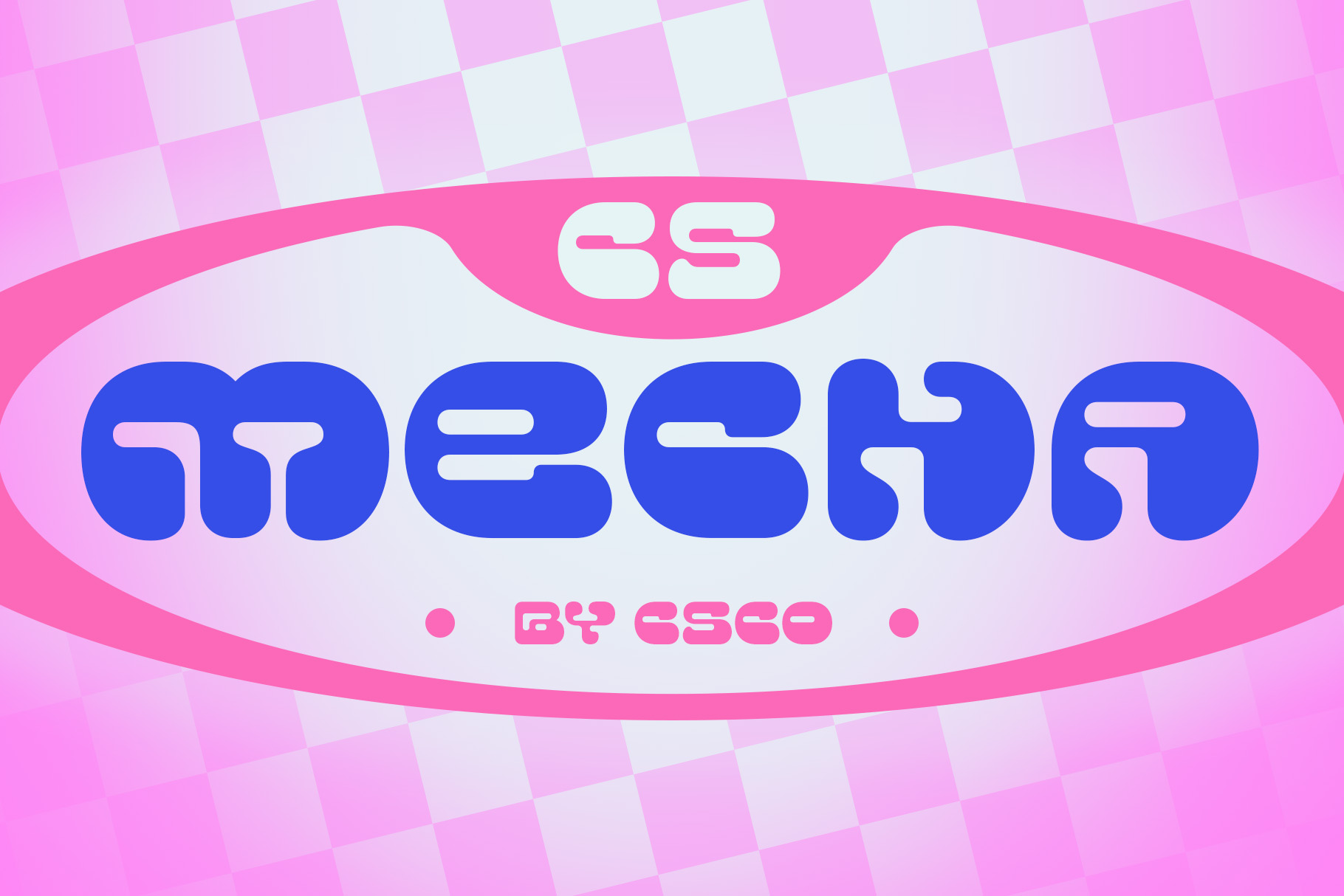 CS Mecha Font: Bold Bubble Funk Meets Y2K Nostalgia - Craft Supply Co