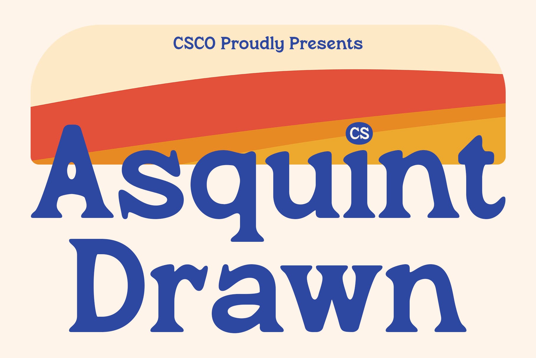CS Asquint Drawn: Retro Charm with a Handcrafted Soul - Craft Supply Co