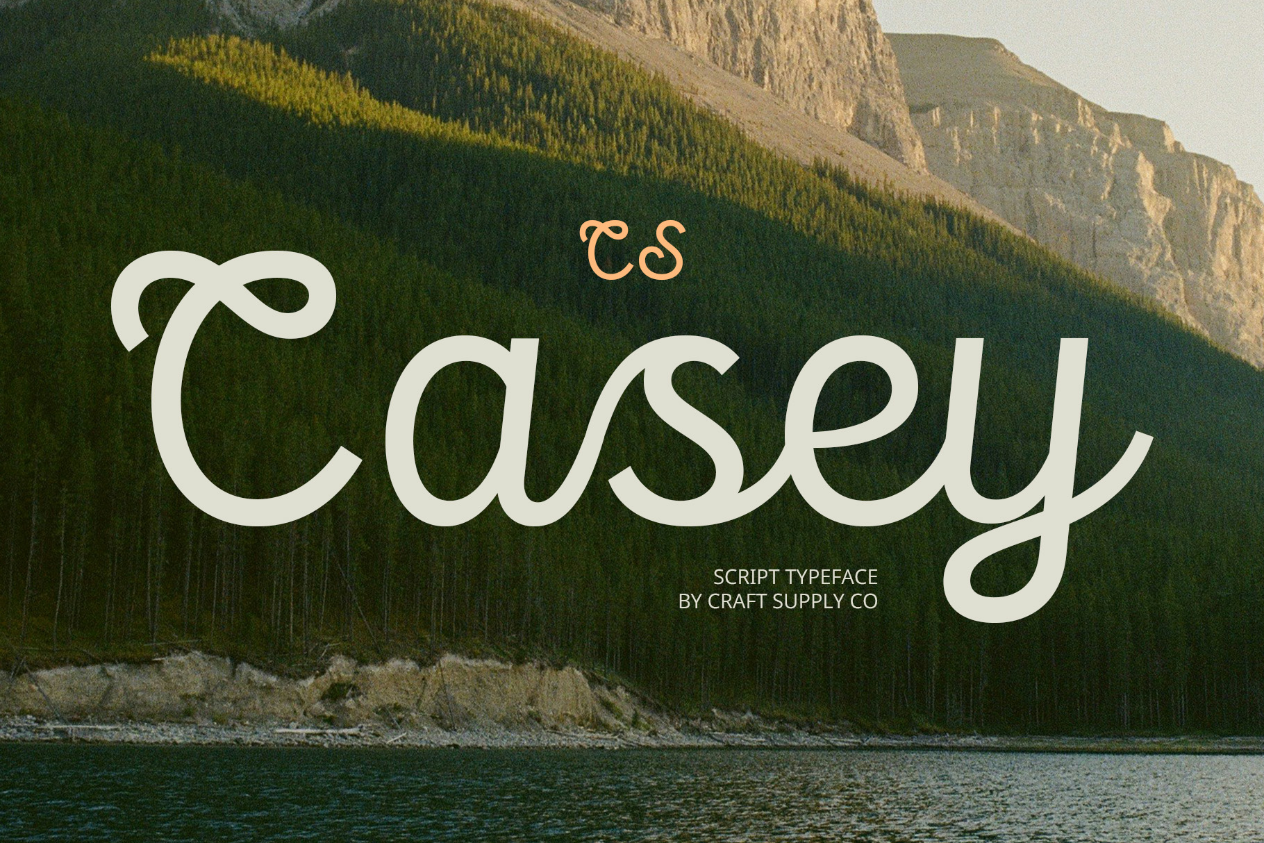 CS Casey Font: Where Elegance Flows with Soft Charm - Craft Supply Co
