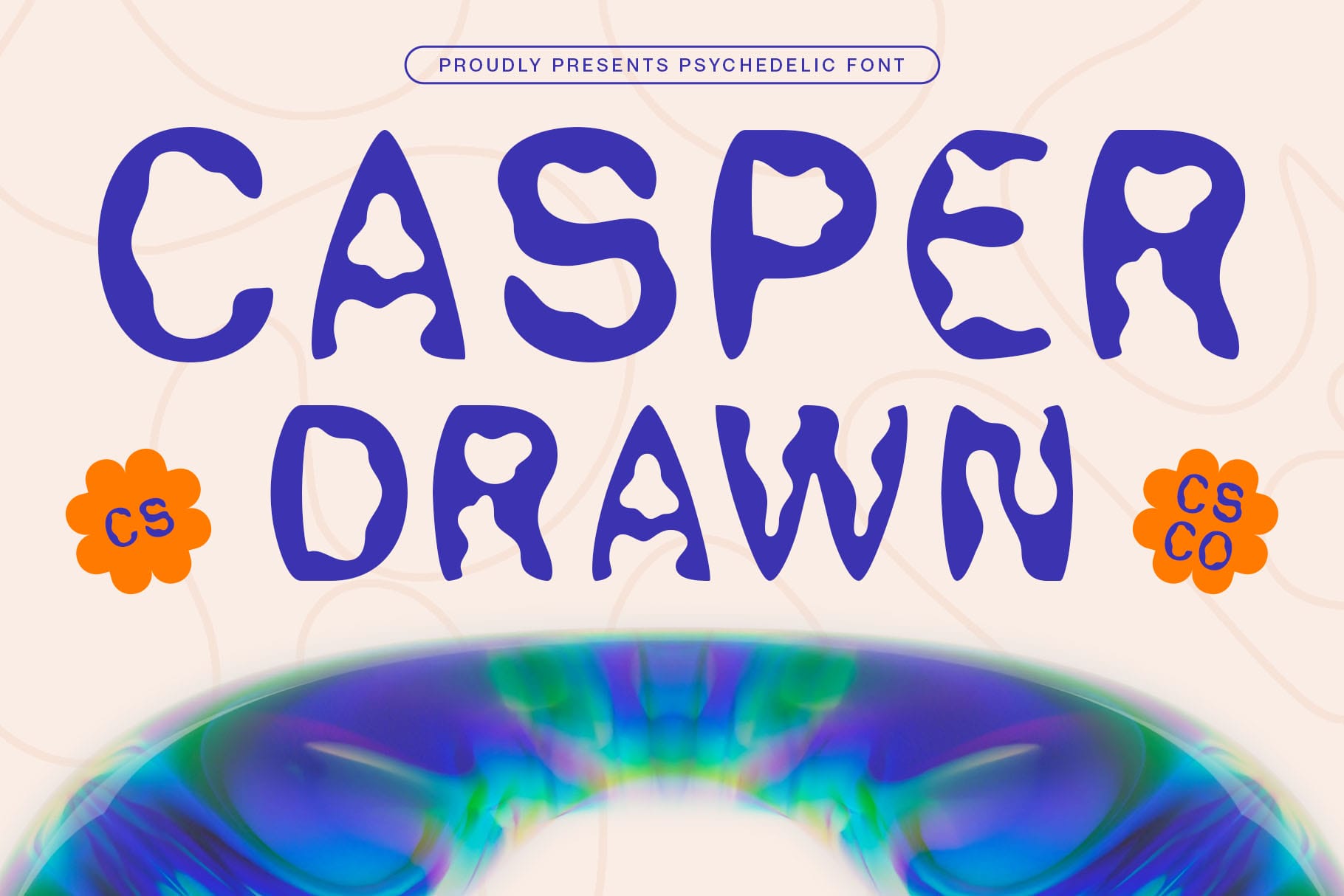 CS Casper Drawn: Funky Fluid Forms with a Clean Foundation - Craft Supply Co