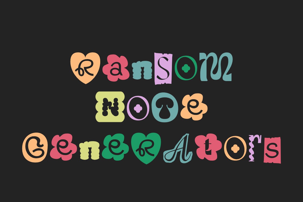 Top Ransom Text Generator Tools & 7 Fonts to Create the Perfect Ransom ...