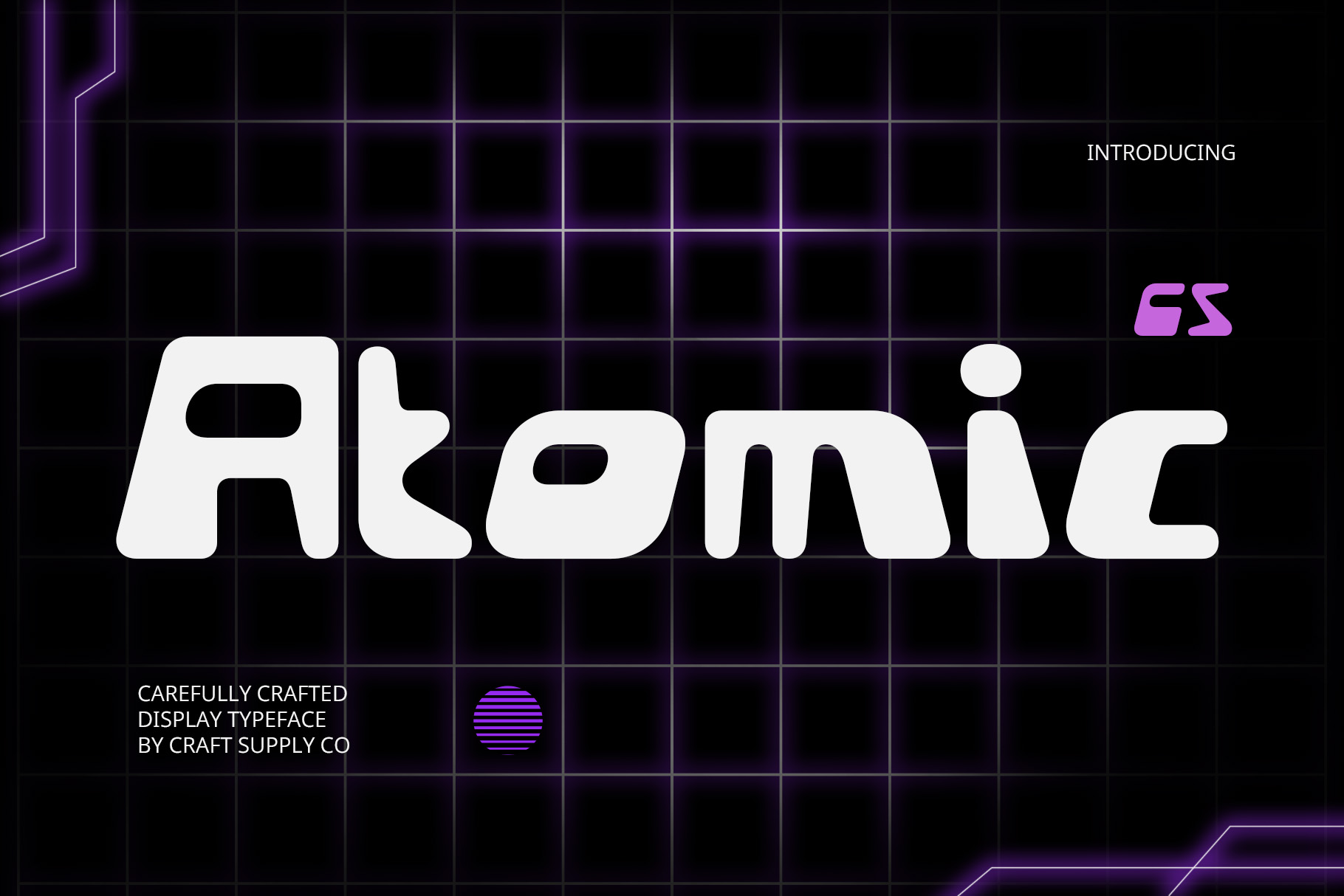 CS Atomic Font: Futuristic Nostalgia with a Bold, Funky Twist - Craft ...