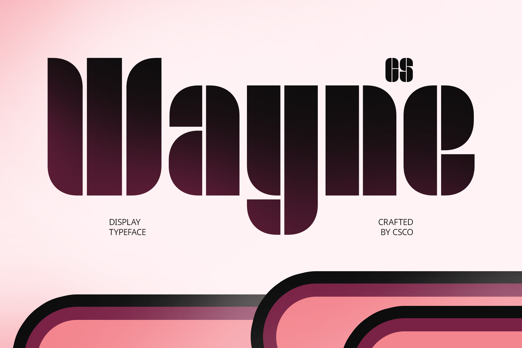 CS Wayne Font: Bold Structure with Futuristic Edge - Craft Supply Co