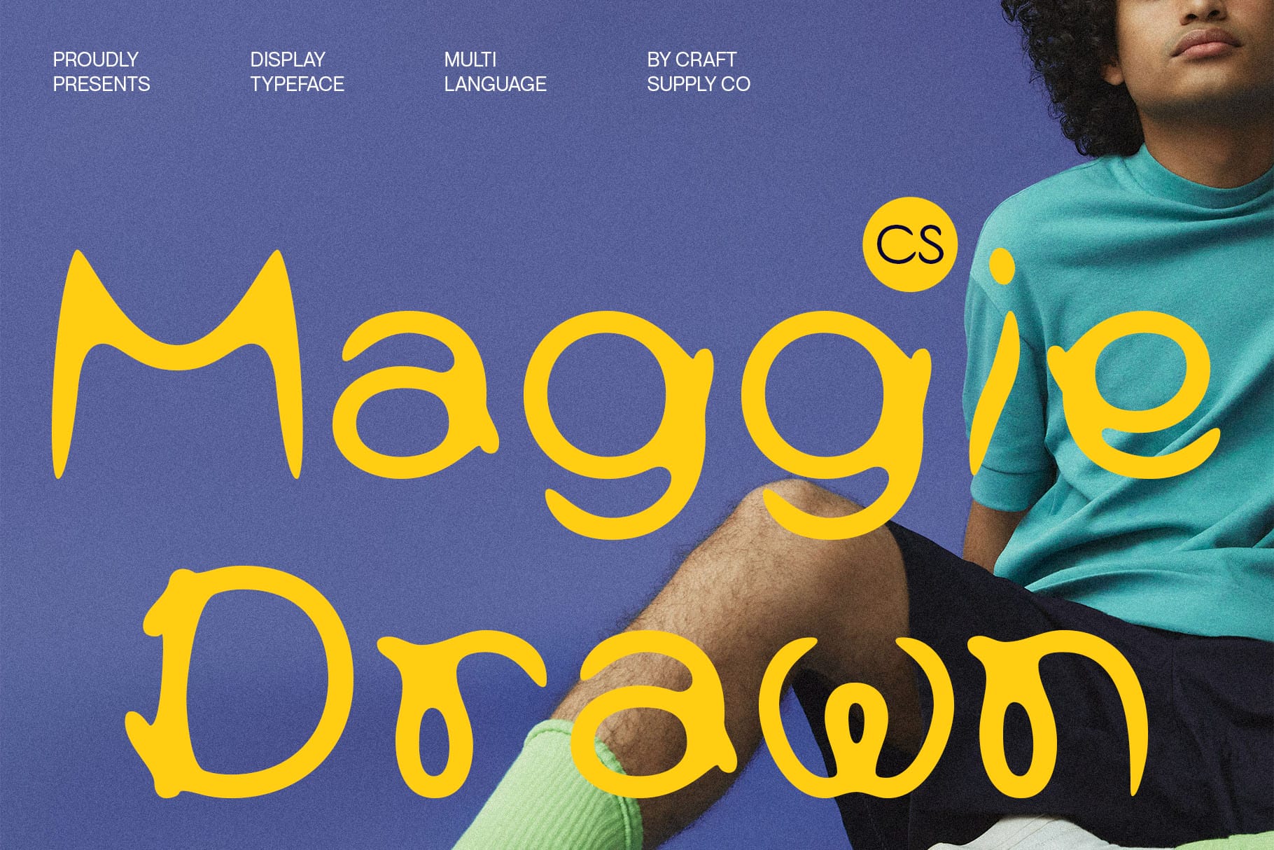 CS Maggie Drawn: A Cheerful and Funky Hand-Drawn Display Font - Craft ...