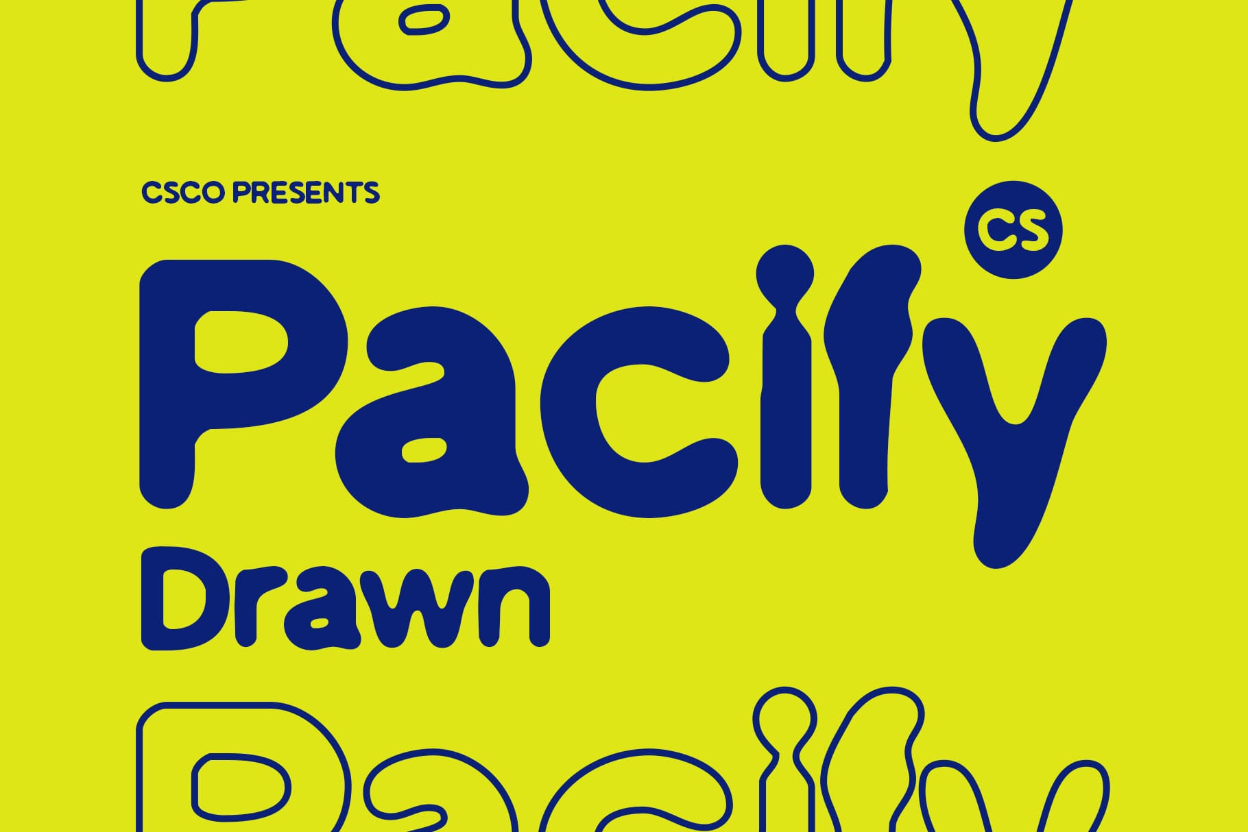 CS Pacify Drawn: Funky Psychedelic Display with Artistic Texture ...