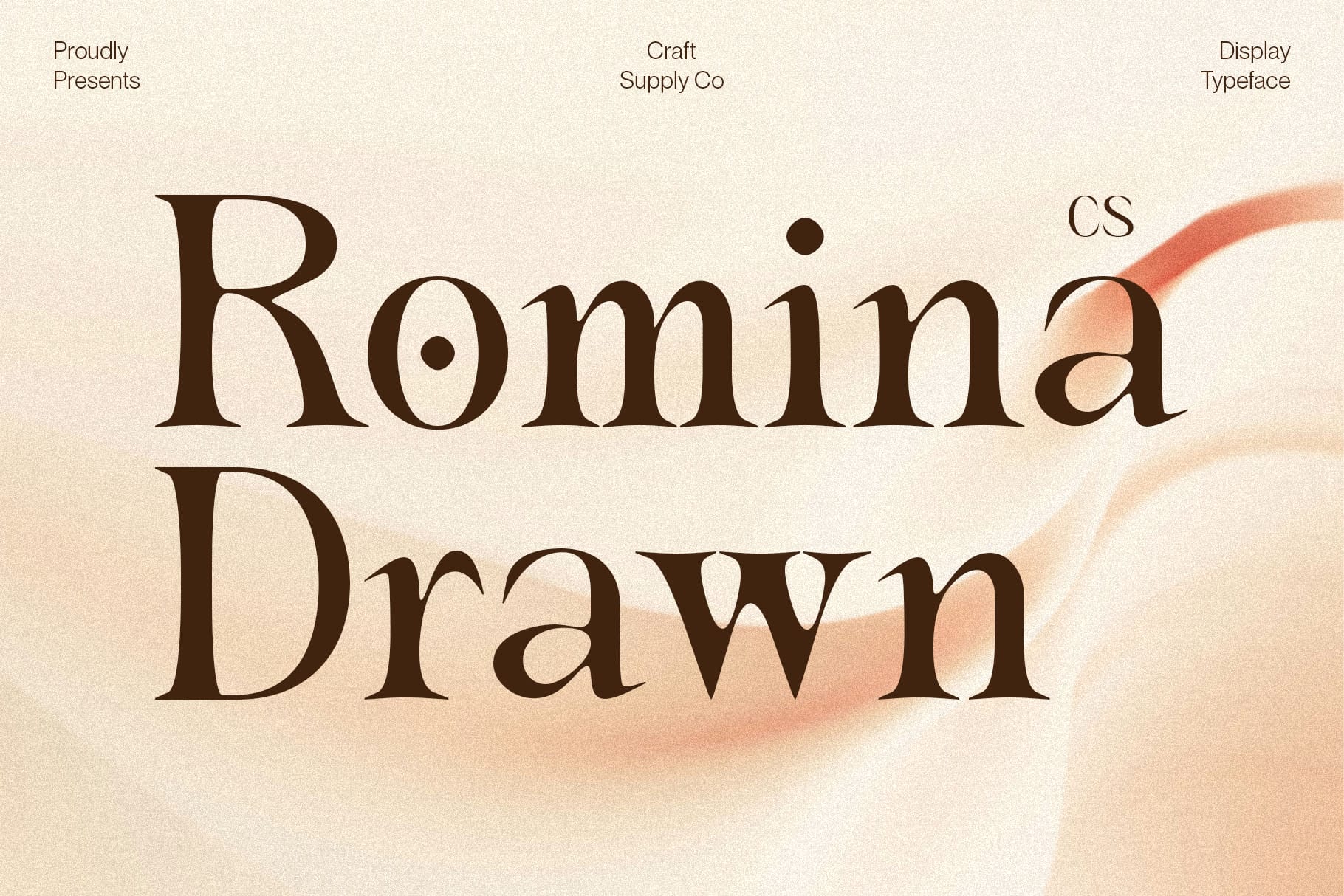 CS Romina Drawn: Clean and Contemporary Letterforms - Craft Supply Co