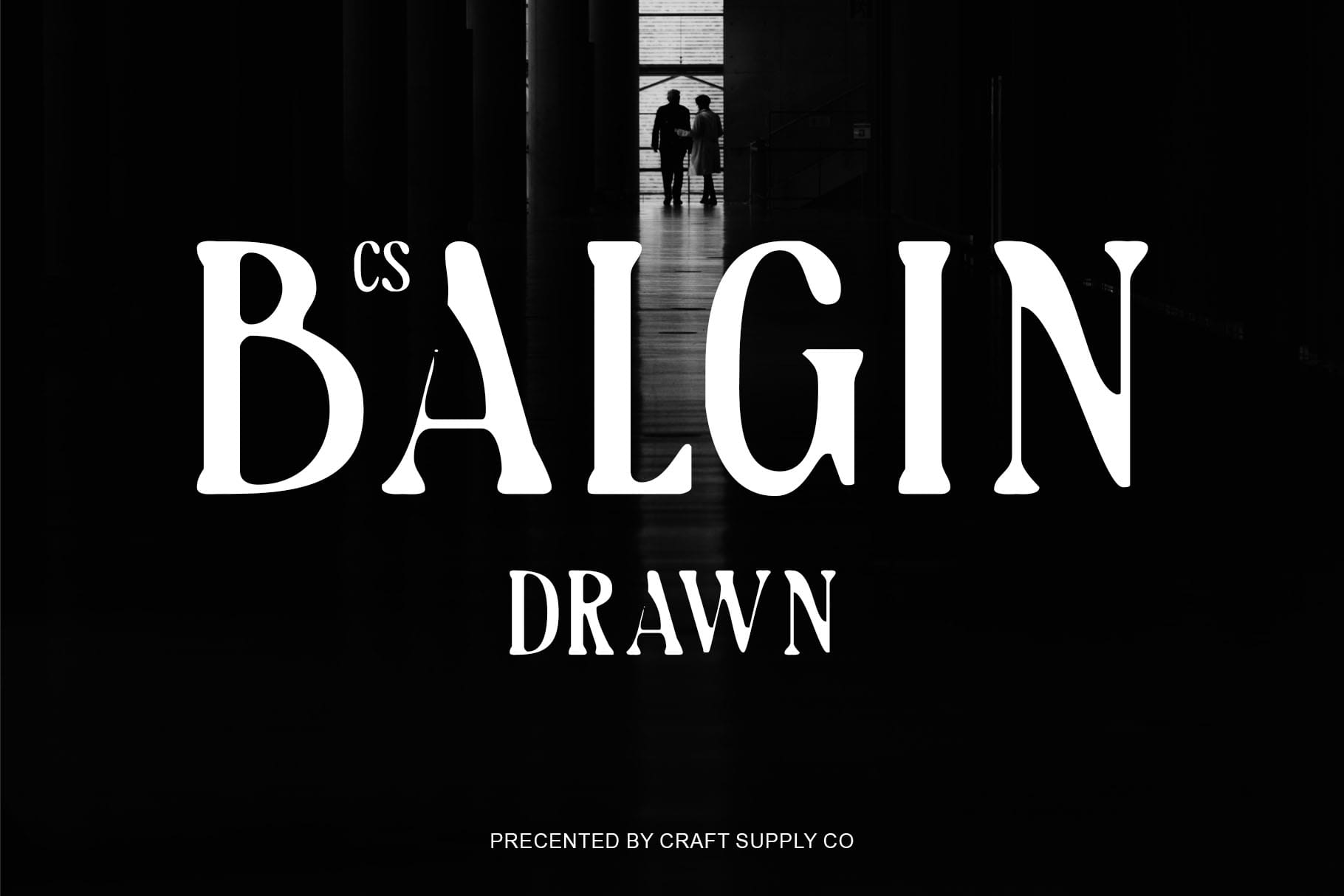 CS Balgin Drawn – Classic Modern Serif Font