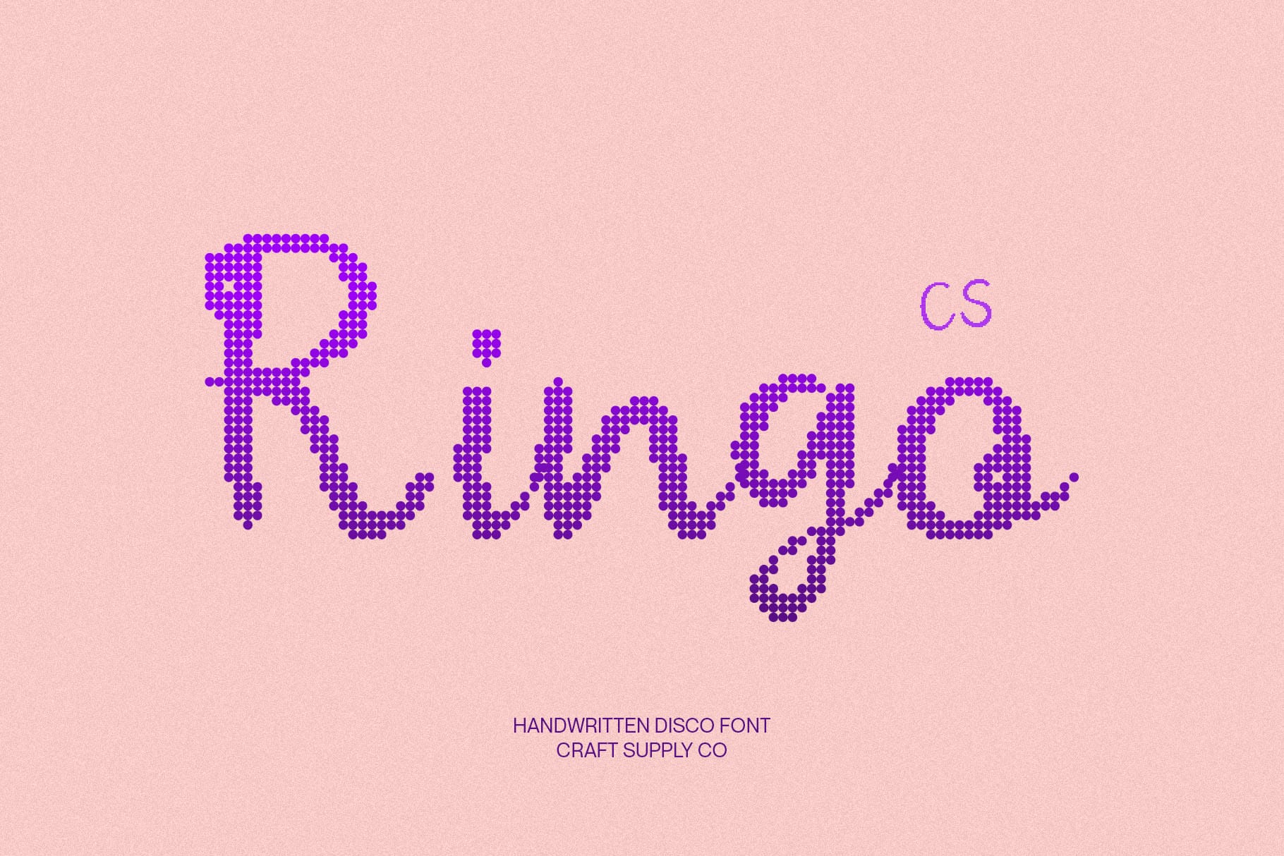 CS Ringo Disco – Italian Script with Disco Sparkle