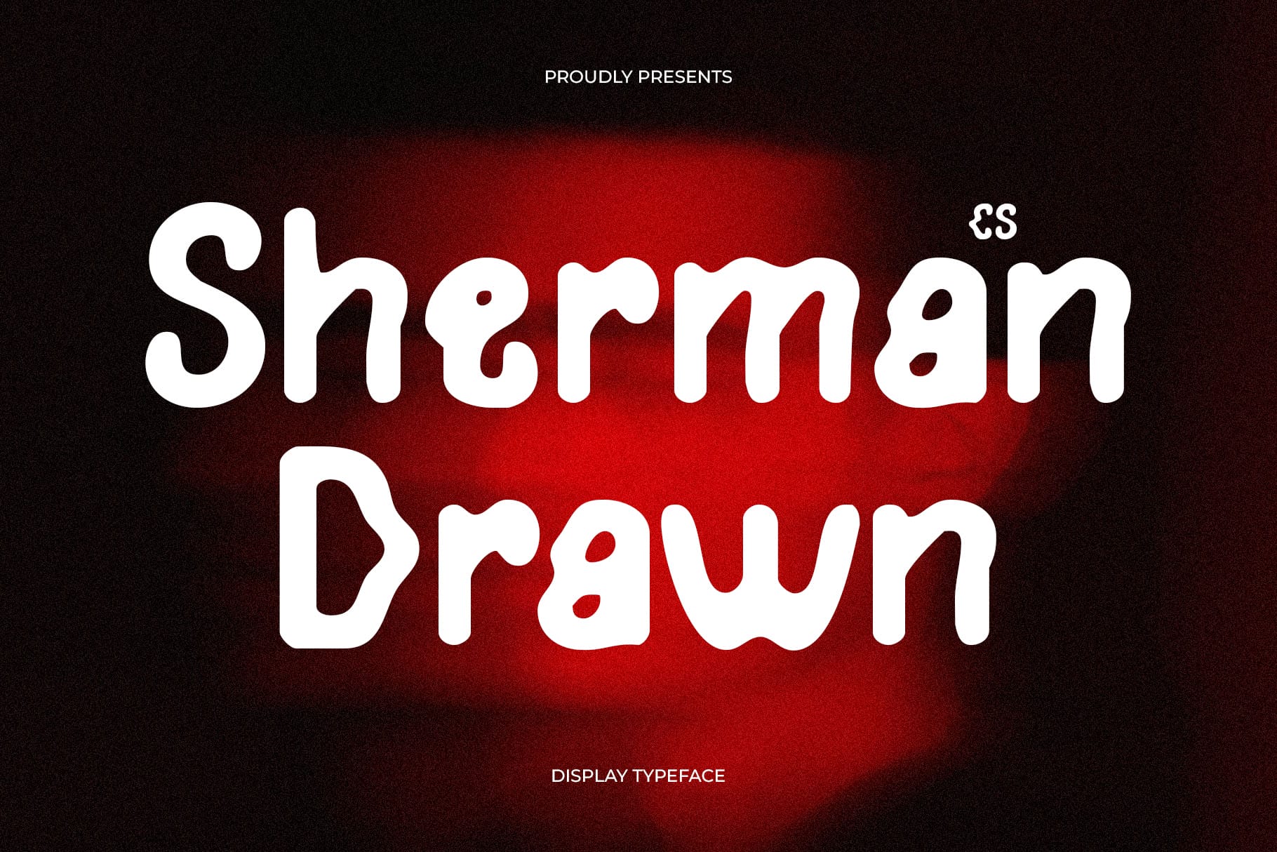 CS Sherman Drawn – Trippy Hand-Drawn Display Font