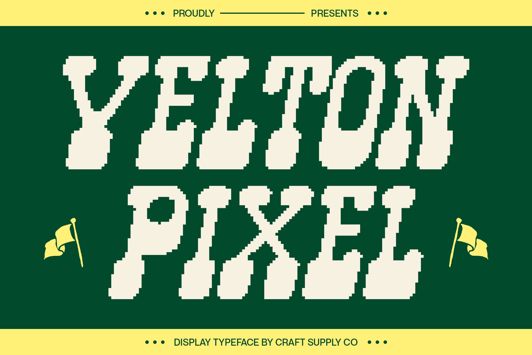 Velton Pixel – Western Serif Font with Pixel Edge