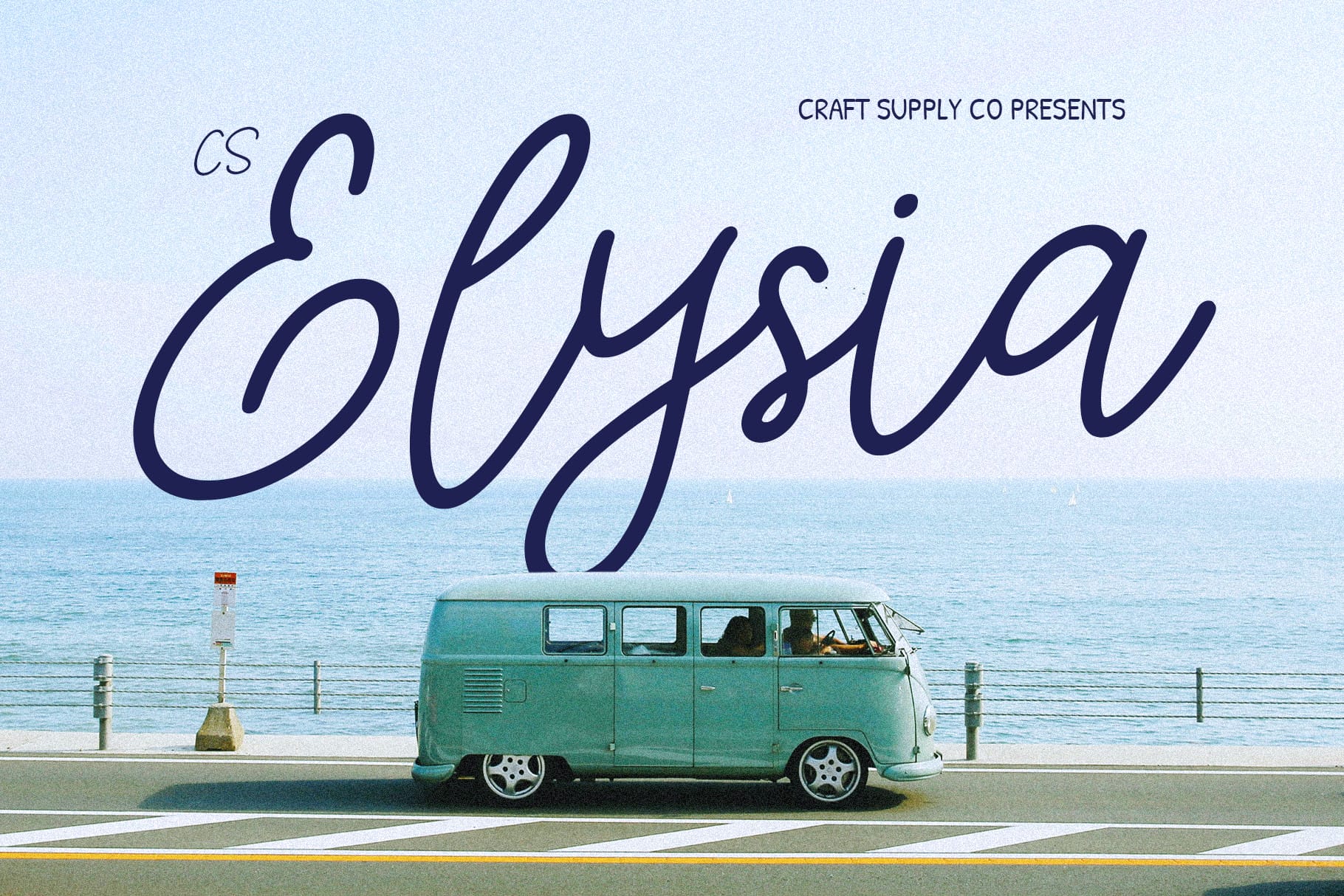 CS Elysia – Elegant Monoline Script Font