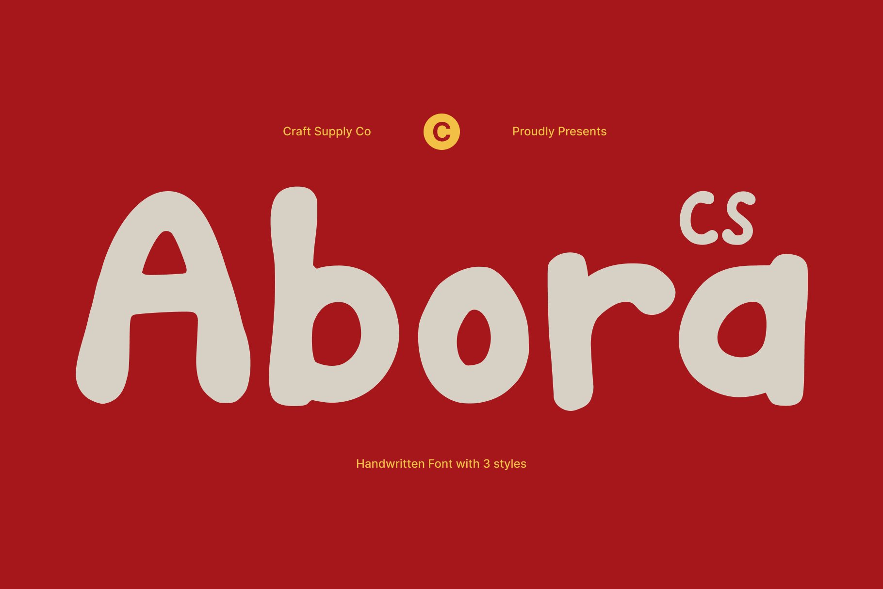 CS Abora – Playful Kids Font with a Cheerful and Friendly Style