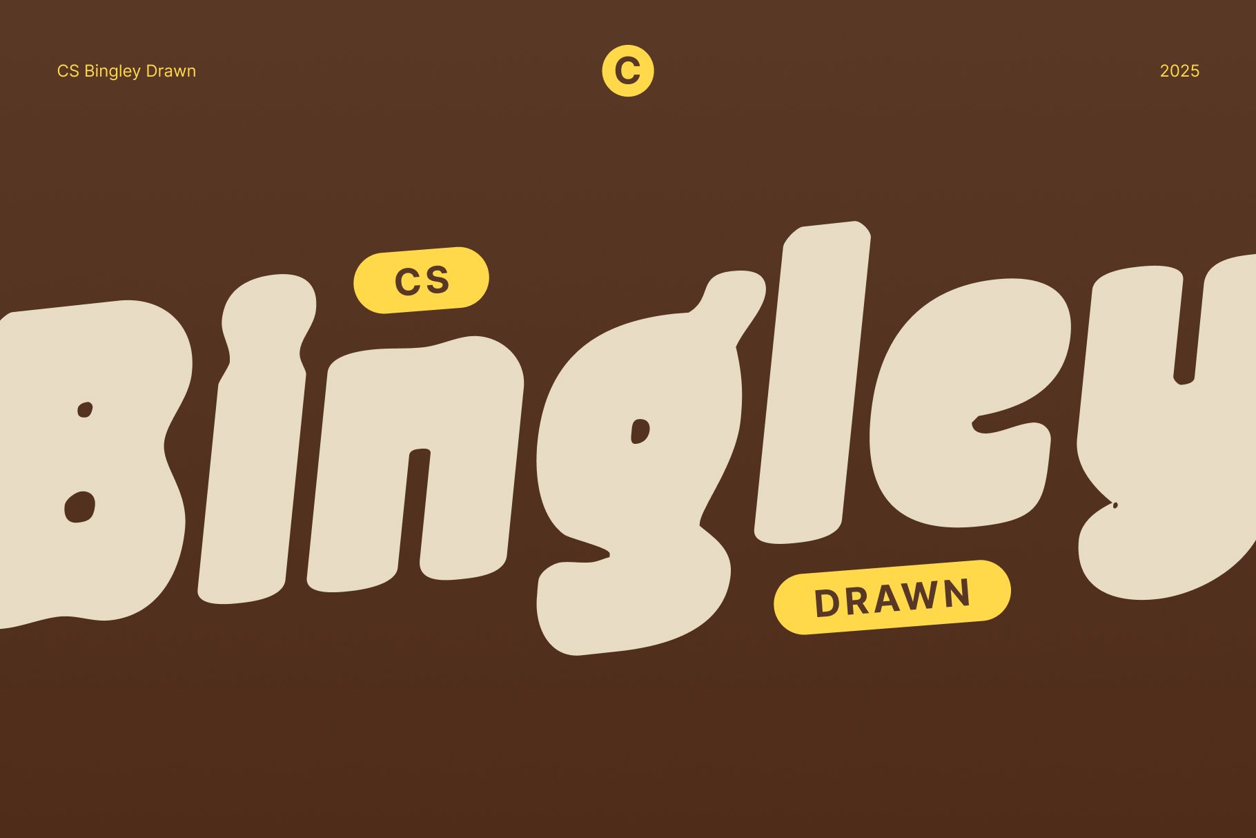 CS Bingley Drawn – Bold Handcrafted Display Font