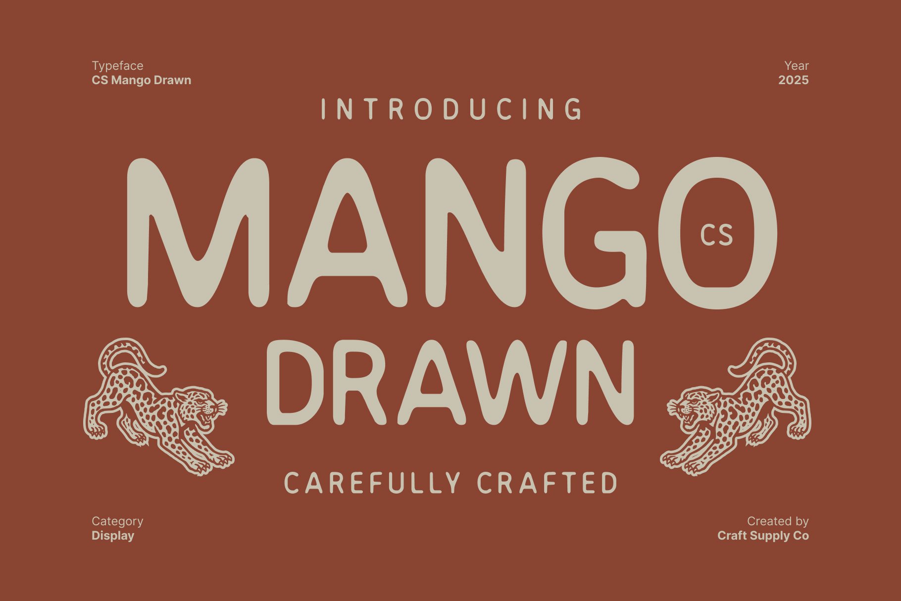 CS Mango Drawn – Modern Sans Serif with Hand Drawn Warmth