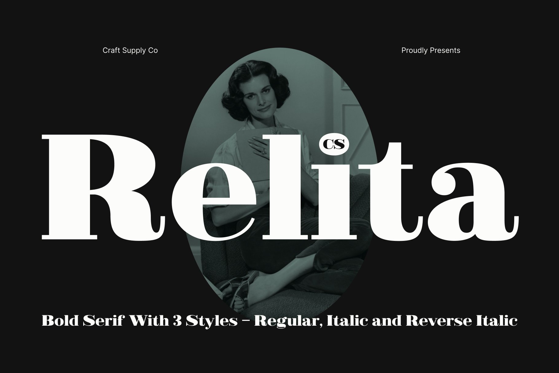 CS Relita – Retro Serif with Modern Classic Elegance