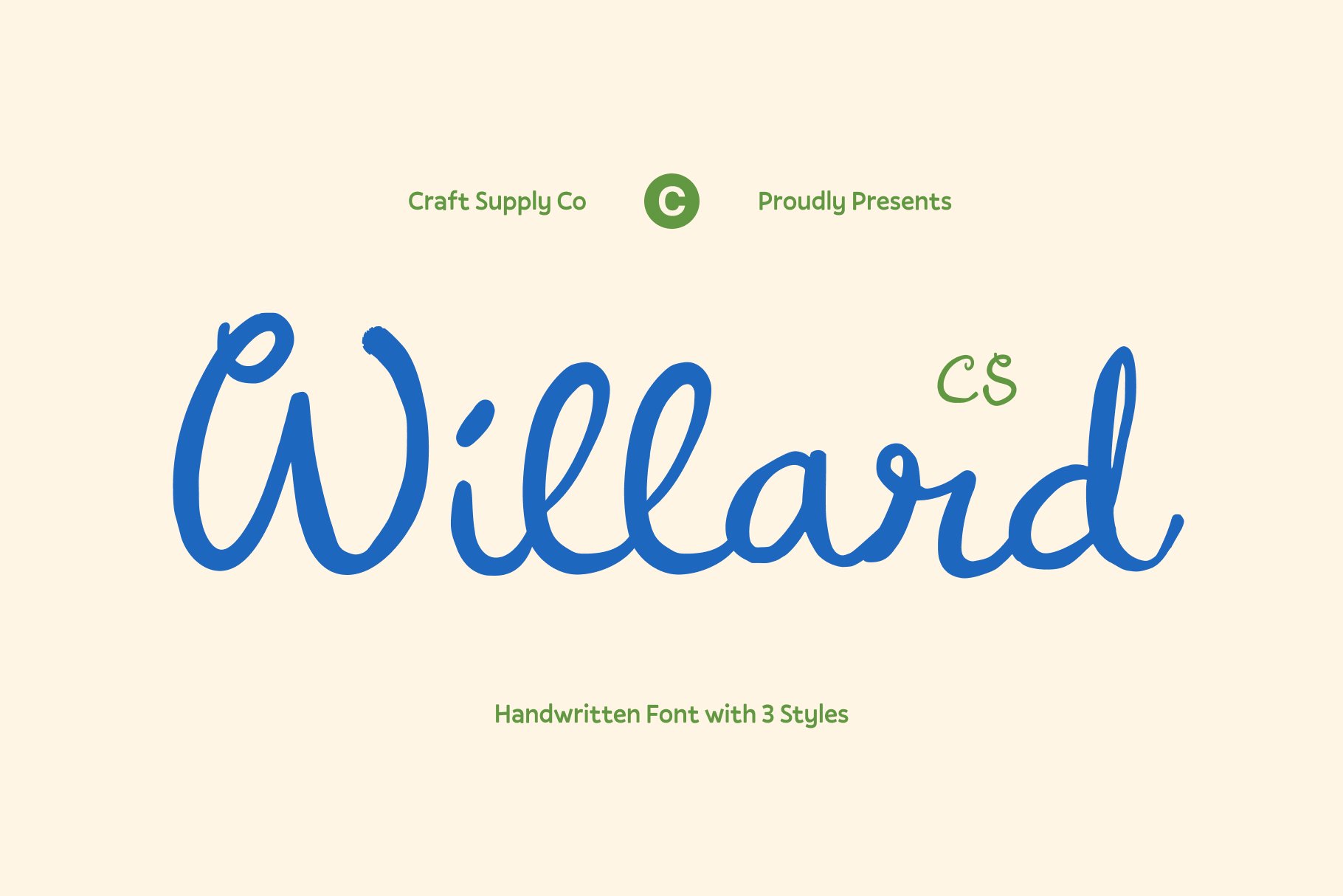 CS Willard – Whimsy Script Font with Delicate Artistic Charm