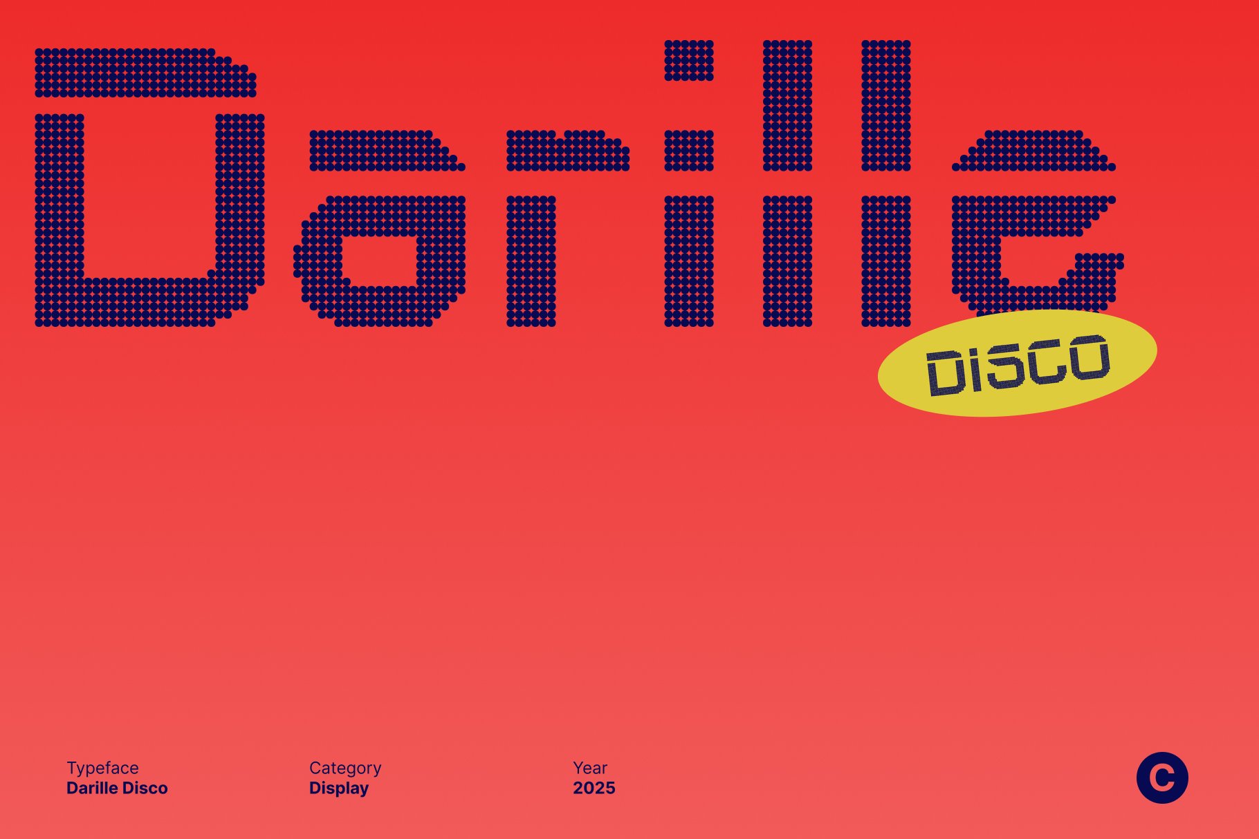 Darille Disco – Techno Sans Serif with Futuristic Disco Shine